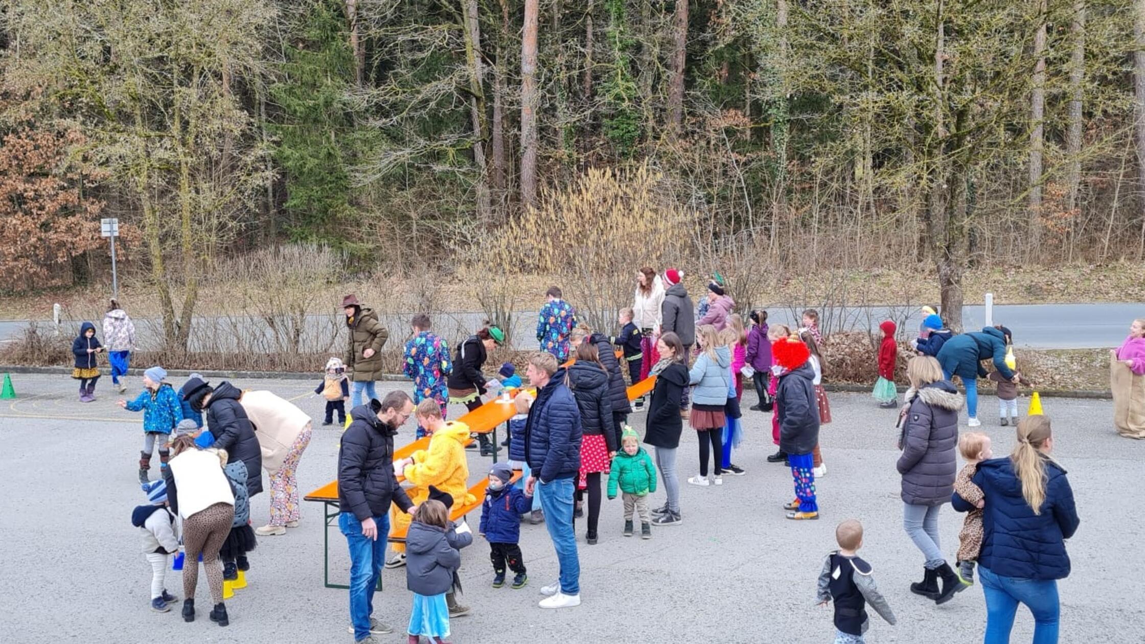 Kinderfasching beim SC Pollanten