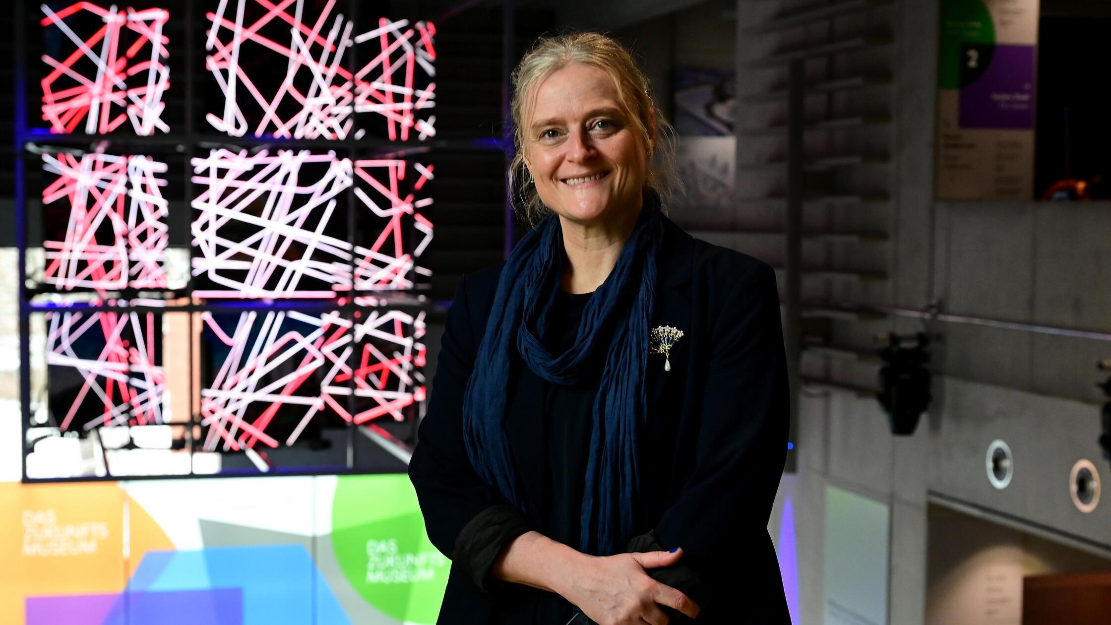 Marion Grether, die Chefin des Nürnberger Zukunftsmuseums, über Aha ...