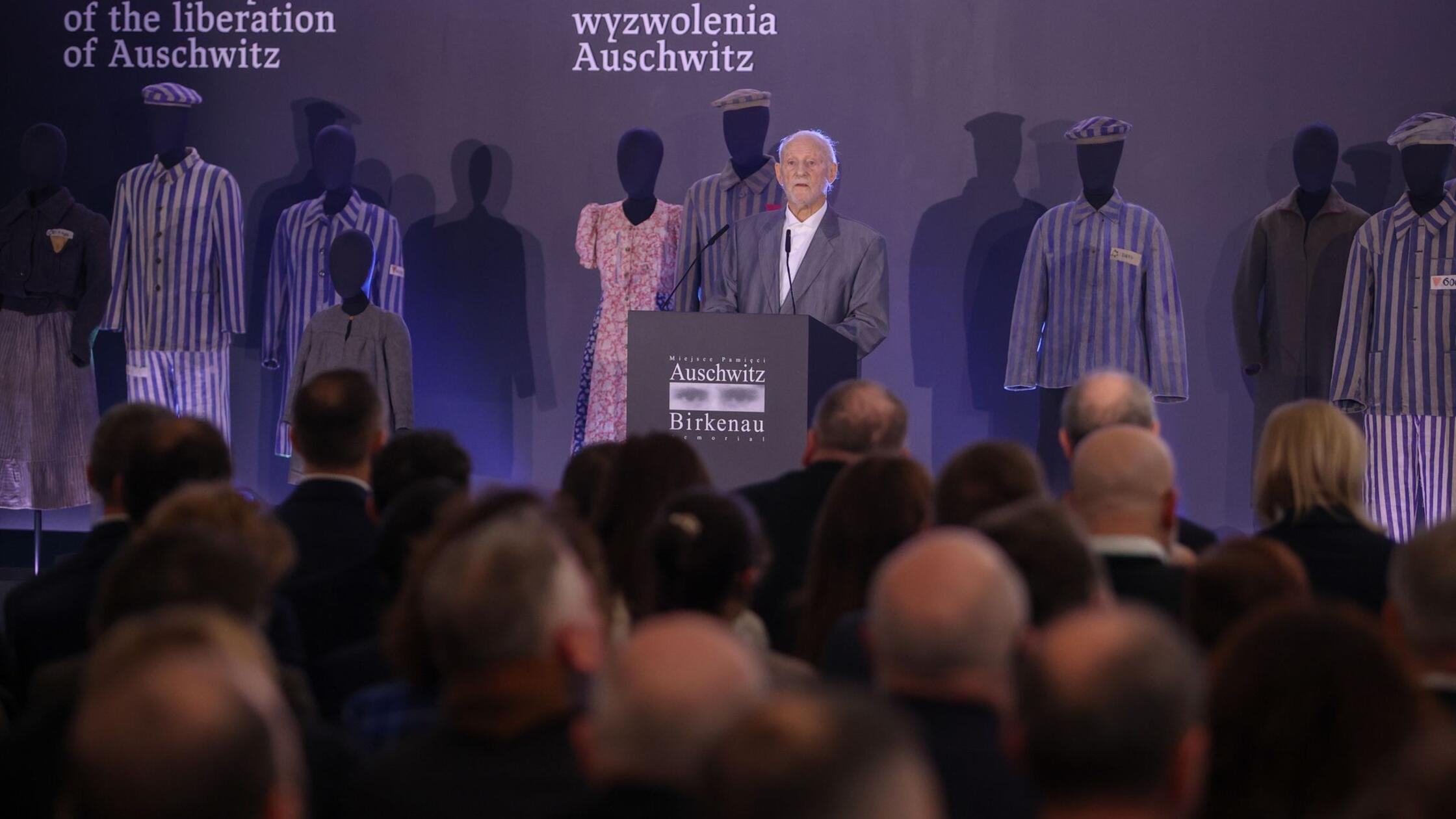 Auschwitz-Gedenken: Überlebender warnt vor wachsendem Hass