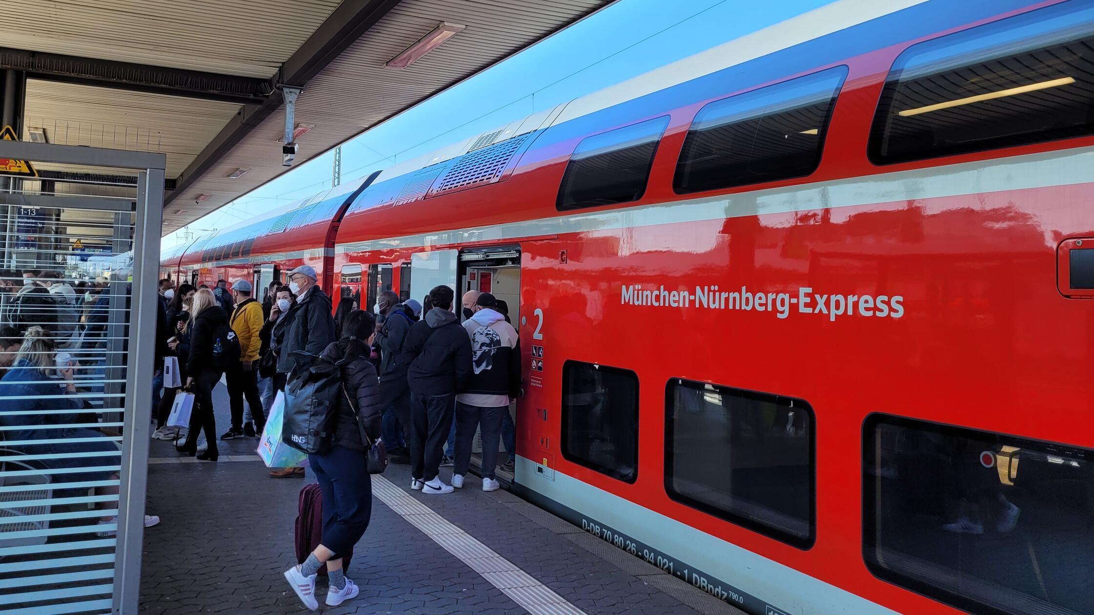 Bahn-Bauarbeiten zwischen Nürnberg und Ingolstadt: Busse statt Züge ...