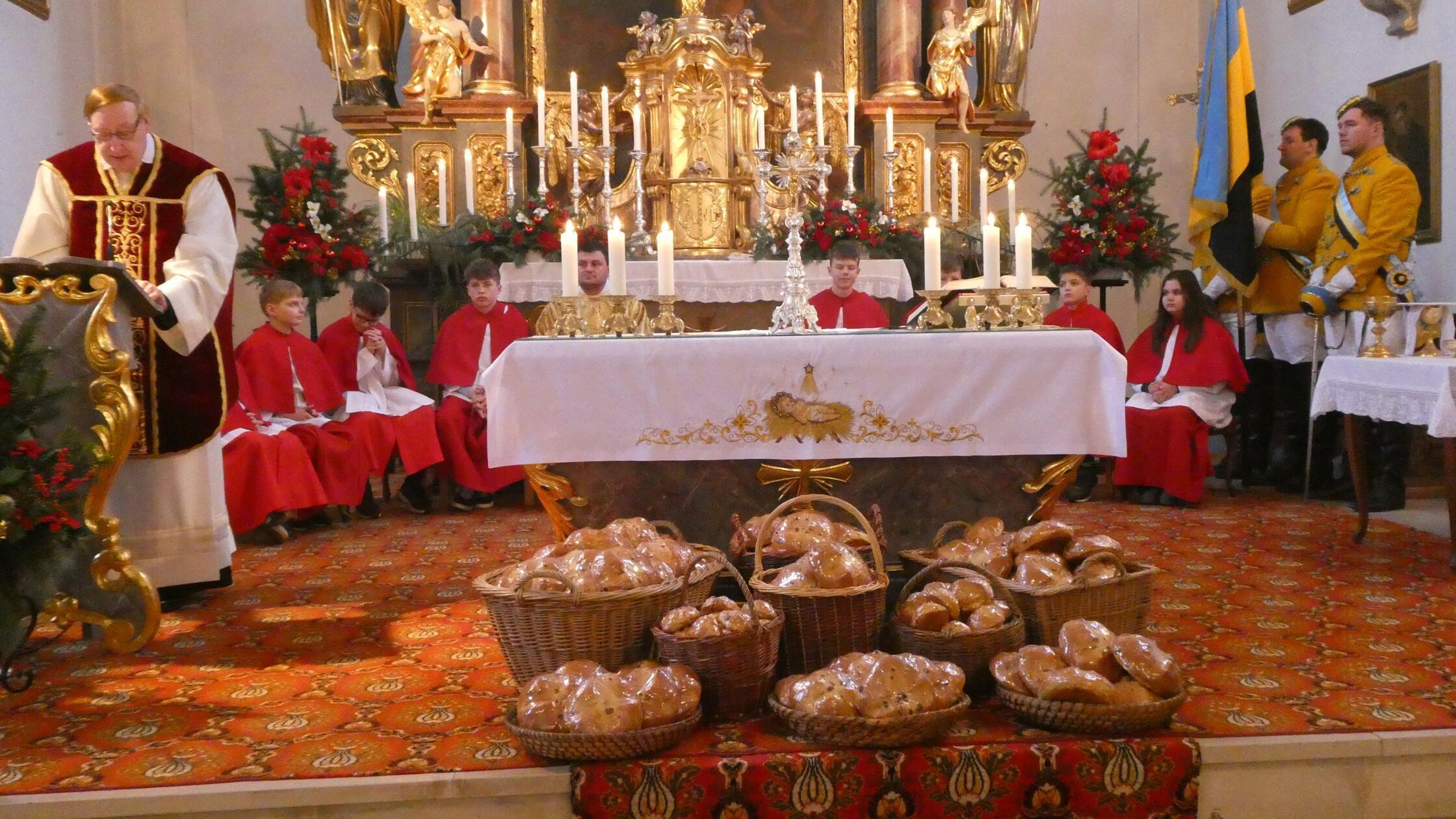 Festmesse in Arberg würdigt Leben und Wirken von St. Blasius