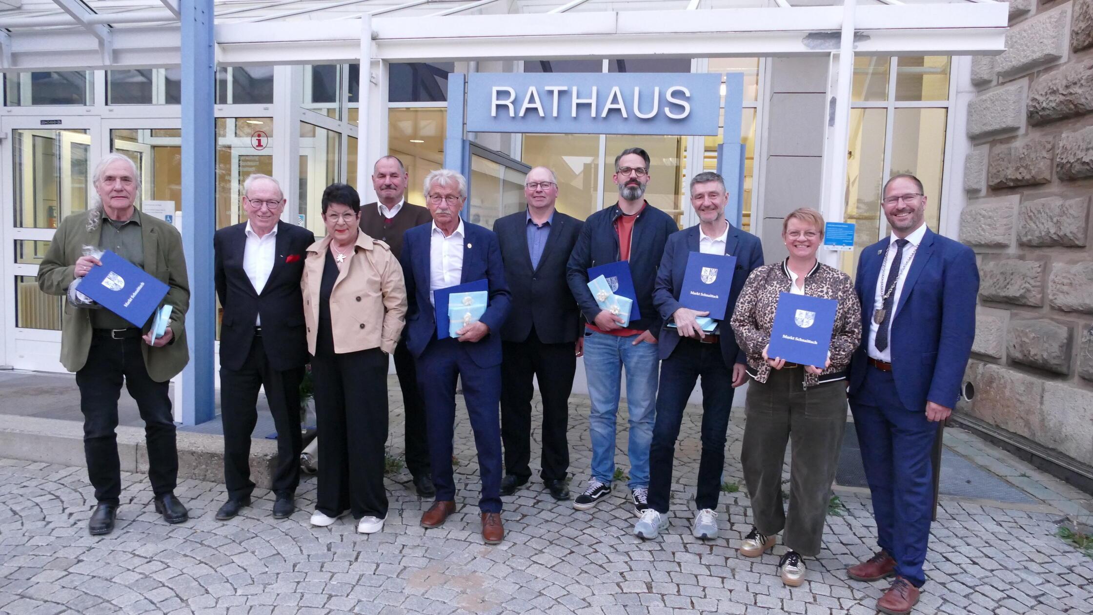 Schnaittach verabschiedet Markträte und den Geschäftsleiter