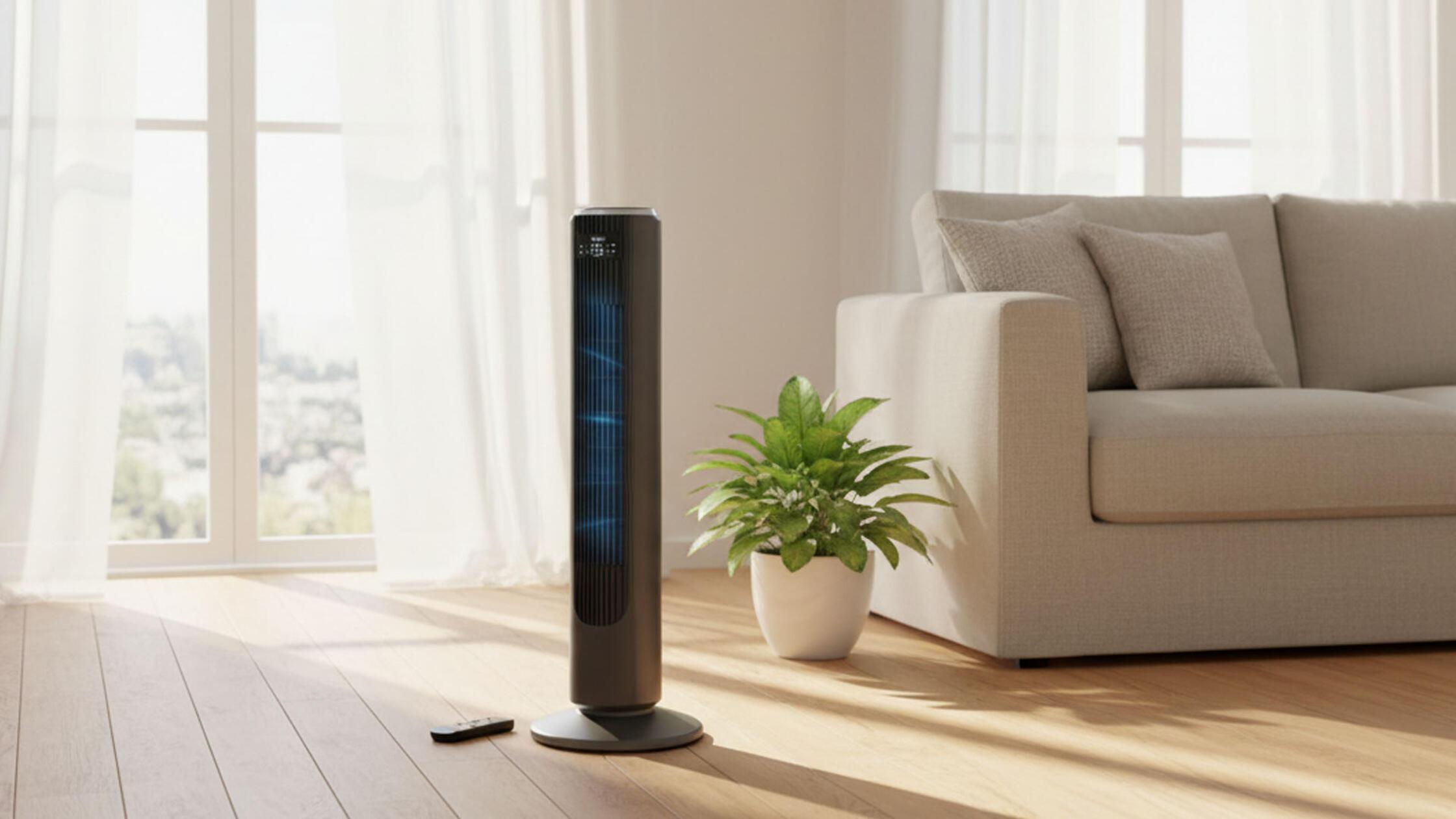 Sehr gut im Test, Bestseller bei Amazon: Levoit-Turmventilator für 75 ...