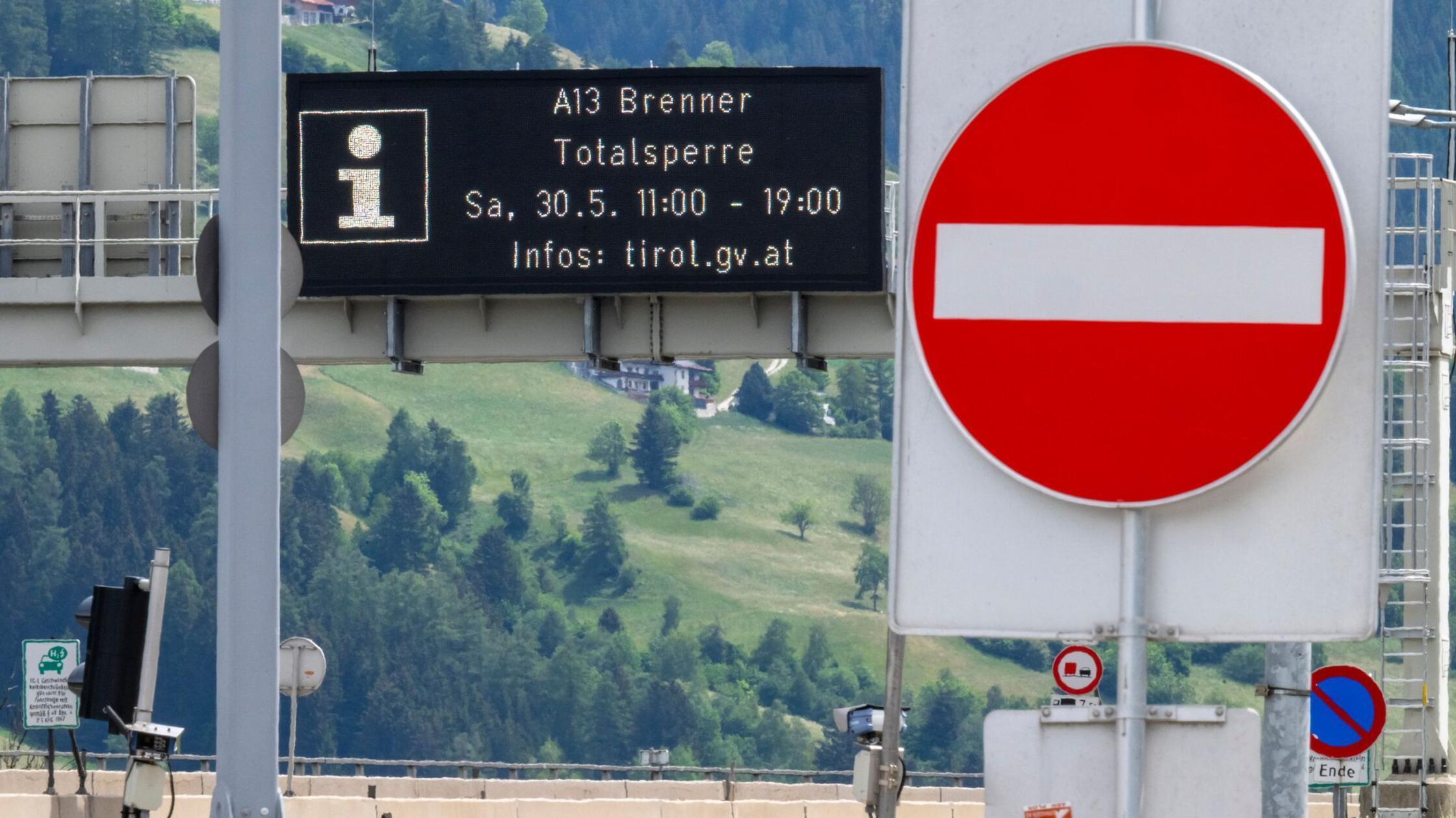 Brenner-Sperre: Ungewohnt ruhig auf Bayerns Straßen