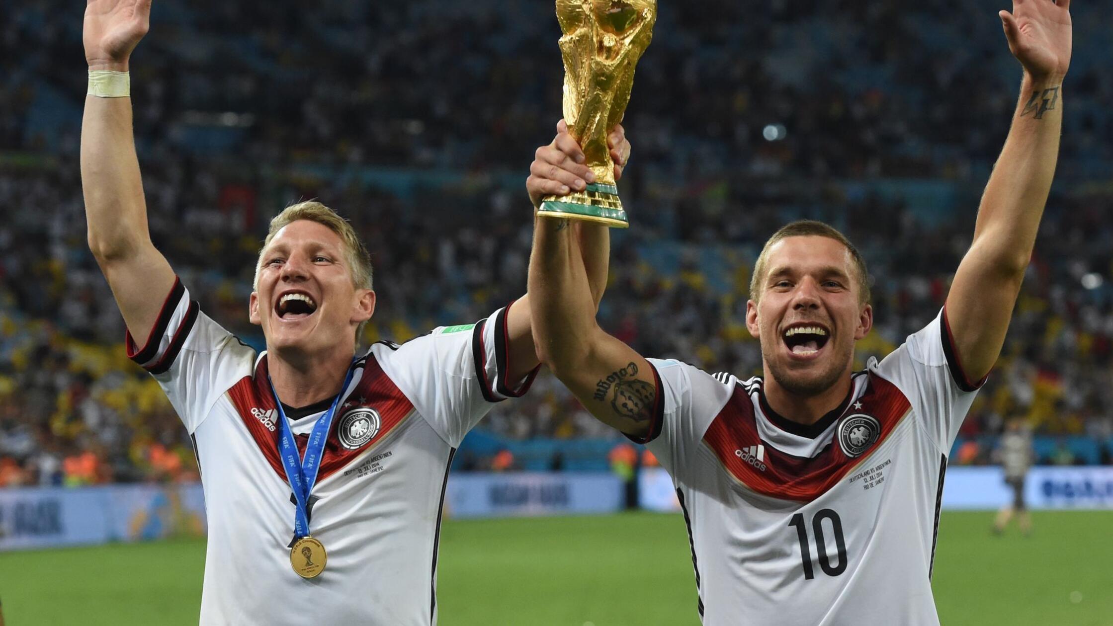 „Poldi“ und „Schweini“: Podolski sieht keine DFB-Nachfolger