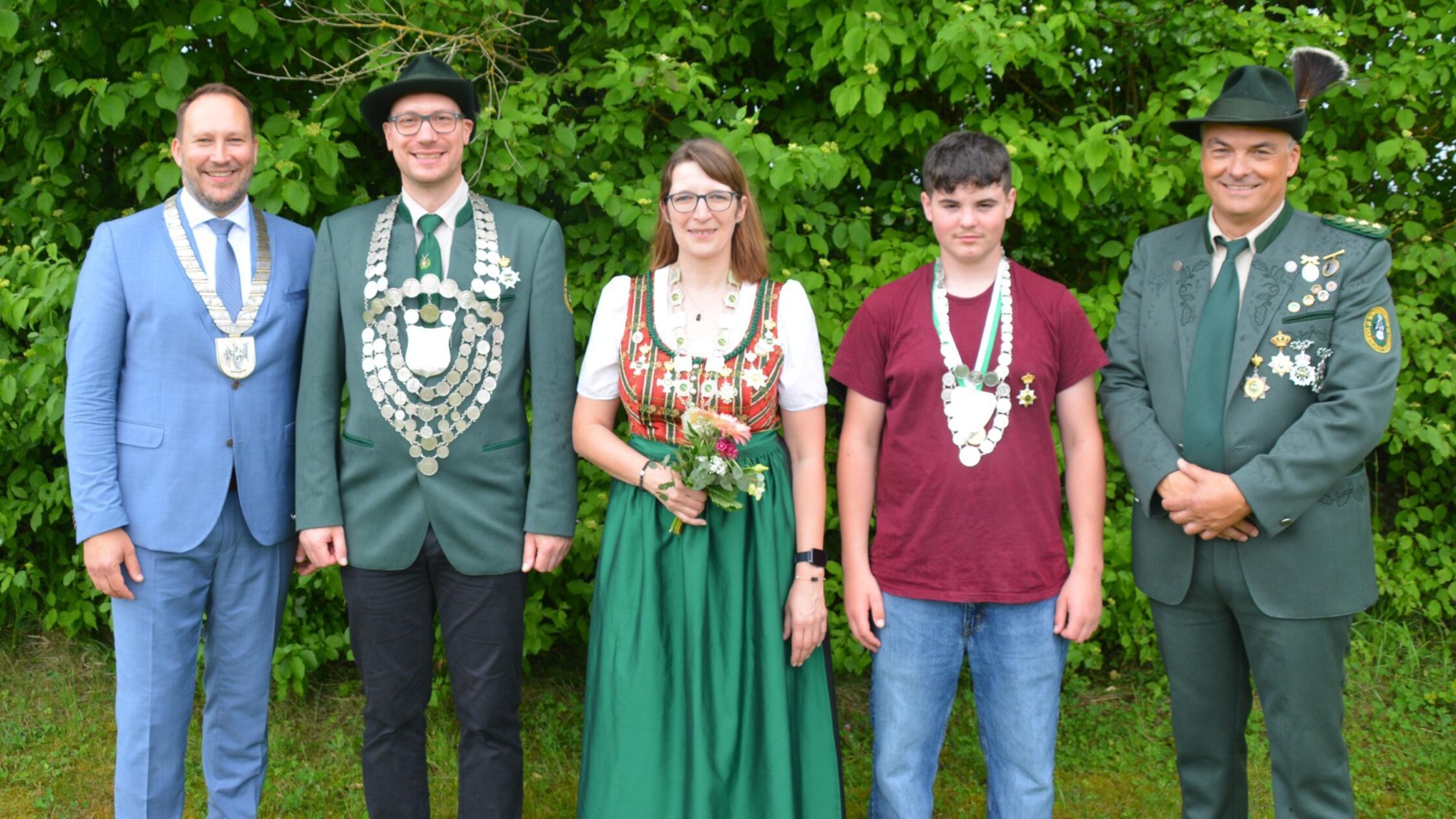 Schützenfest mit Dreifachsieger