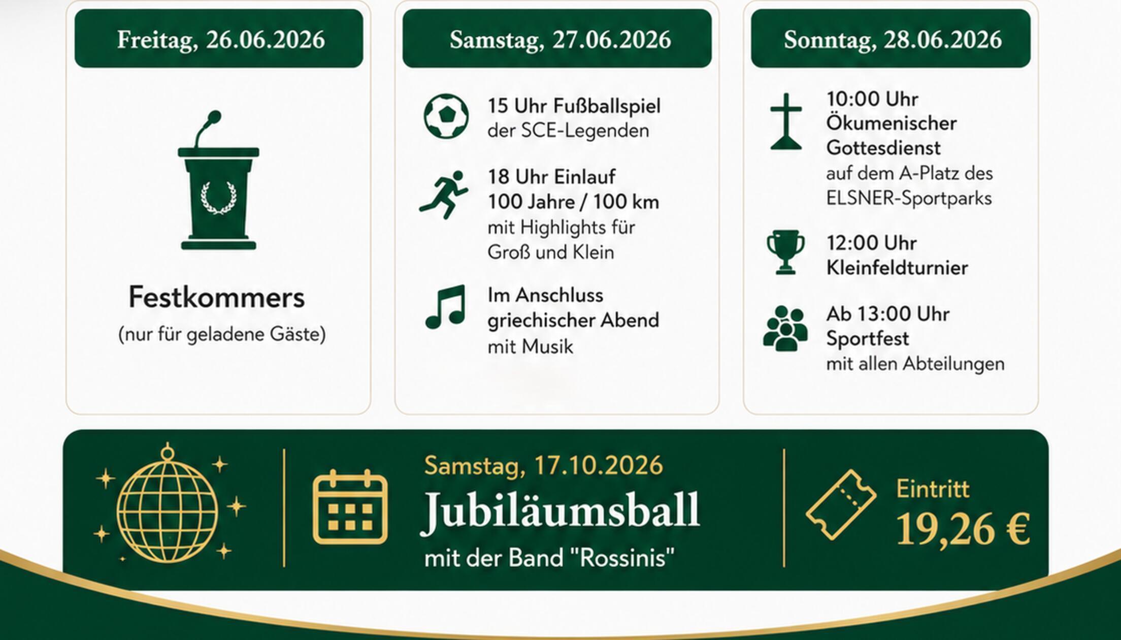 SC Eltersdorf wird 100 Jahre alt