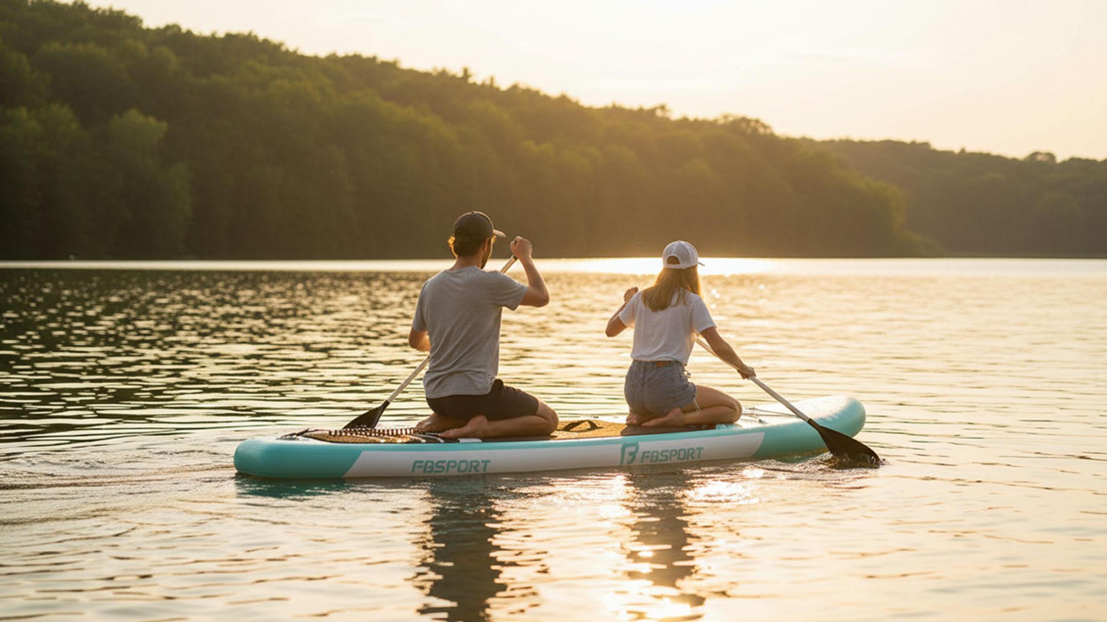 Unter 200 Euro: Aufblasbares SUP-Board mit Komplett-Set – die meisten ...