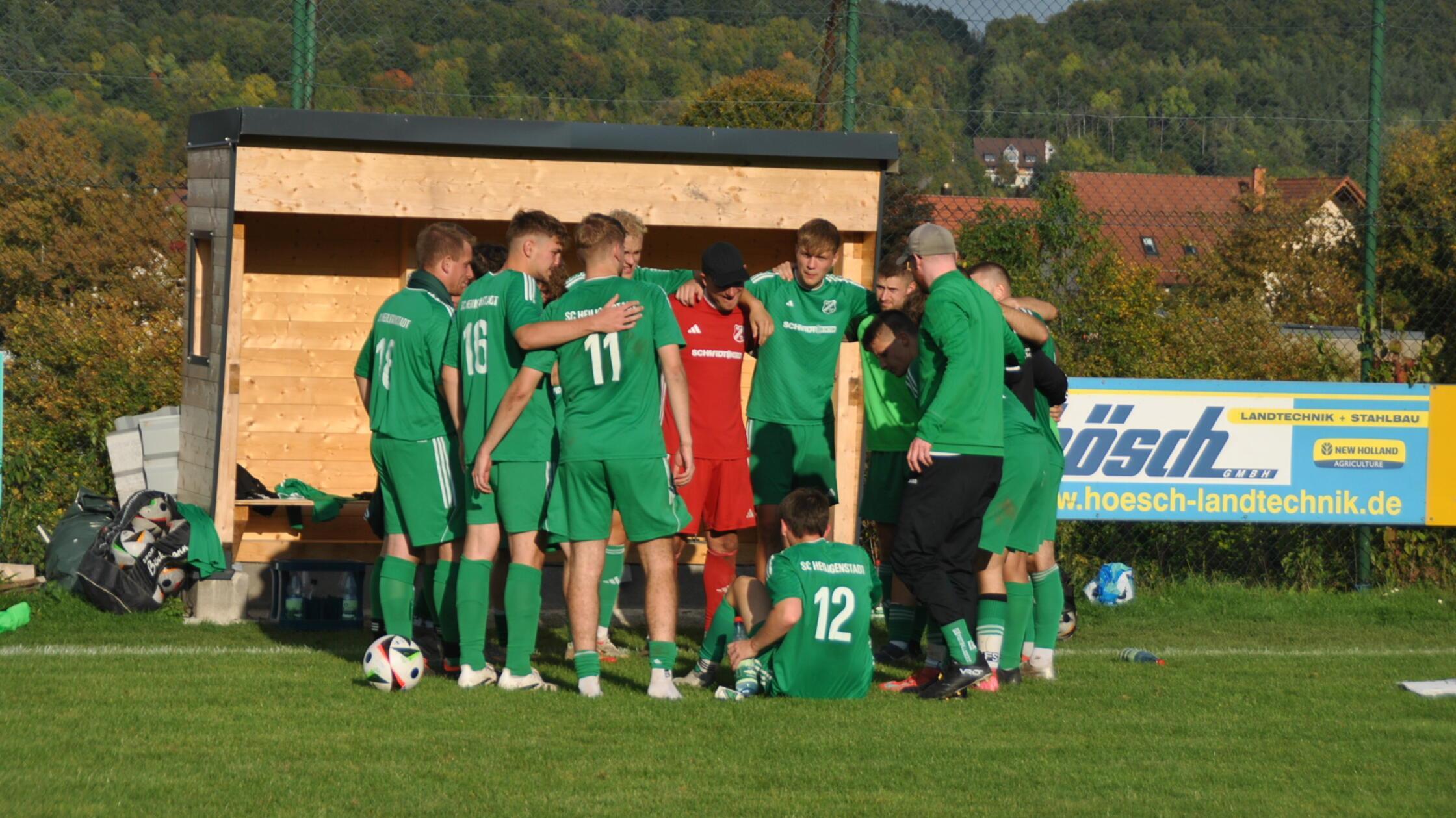Die Fußballer des SC Heiligenstadt stehen zum 80. Jubiläum so gut da ...
