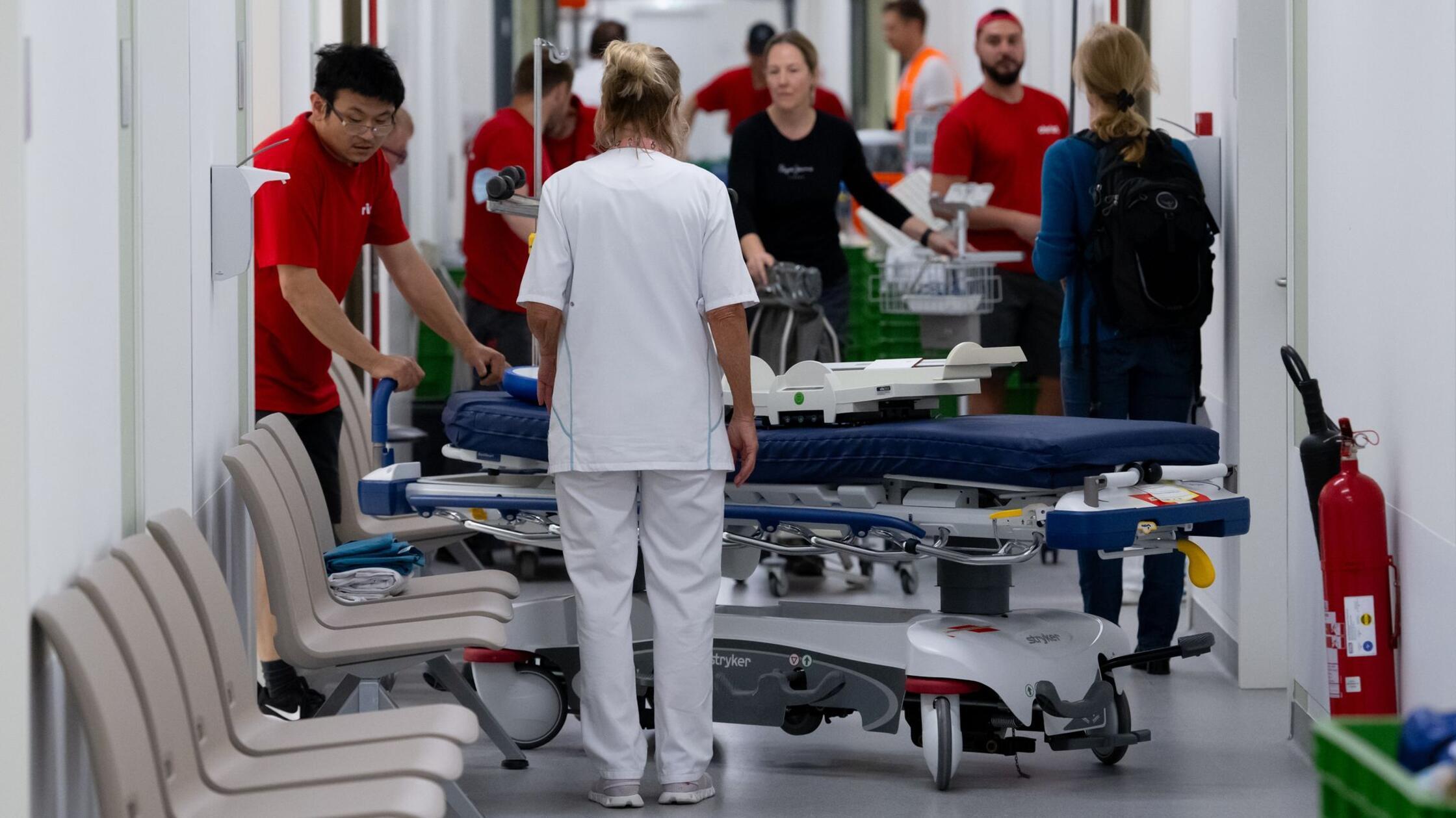Münchner Klinik zieht im laufenden Betrieb um
