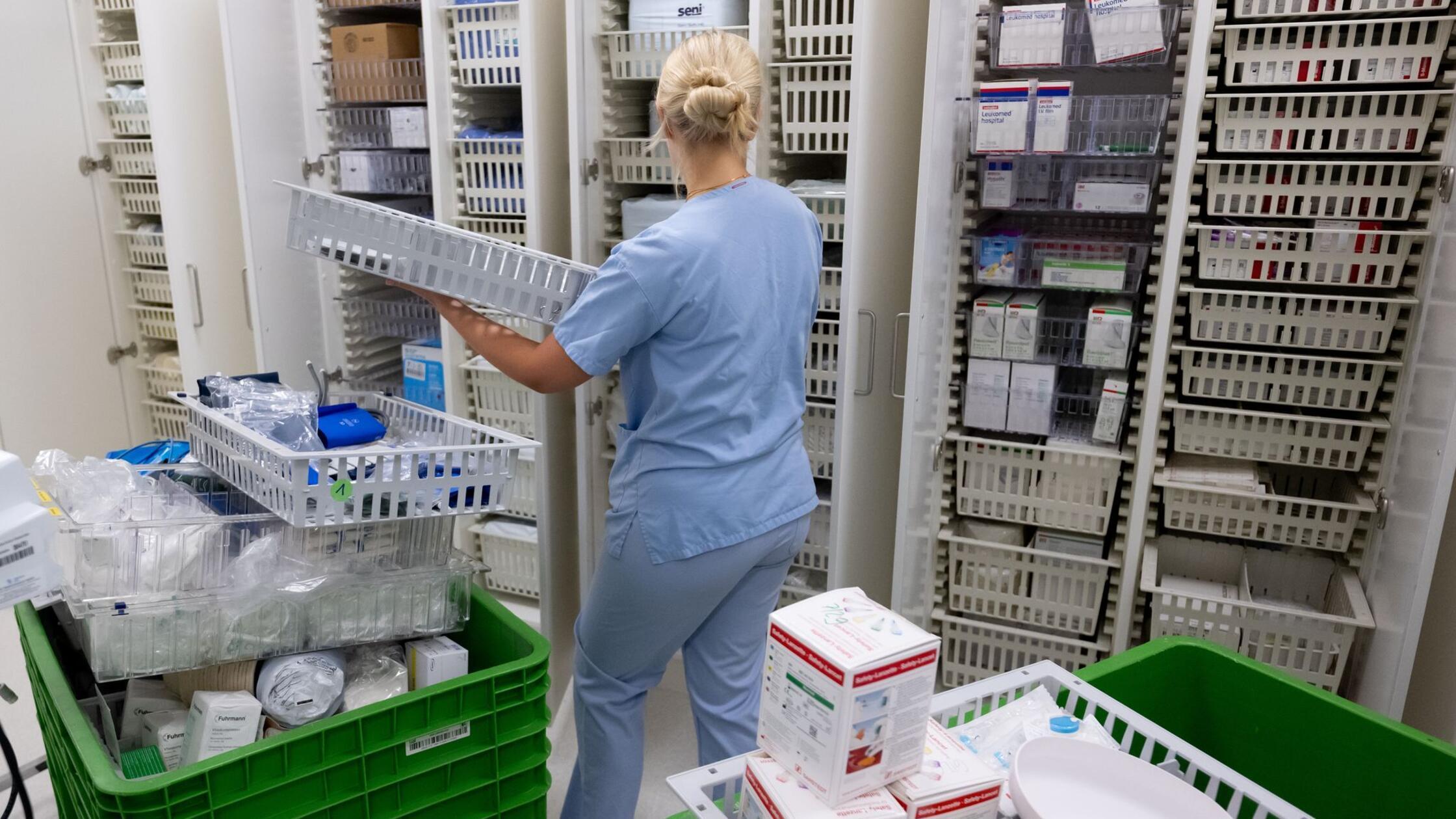 Münchner Klinik zieht im laufenden Betrieb um