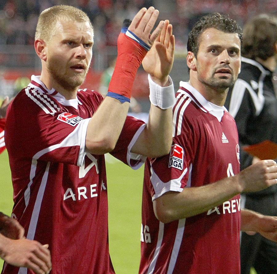 Club-Kapitän Andreas Wolf arbeitet an der Form