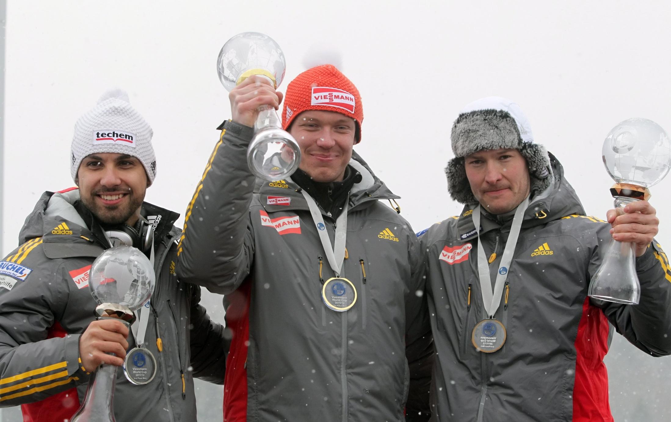 Medaillenregen für die deutschen Rodler