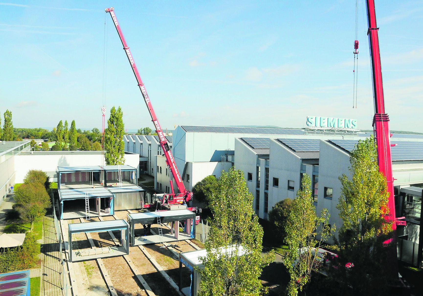 Siemens-Standort Forchheim wächst im Baukastensystem