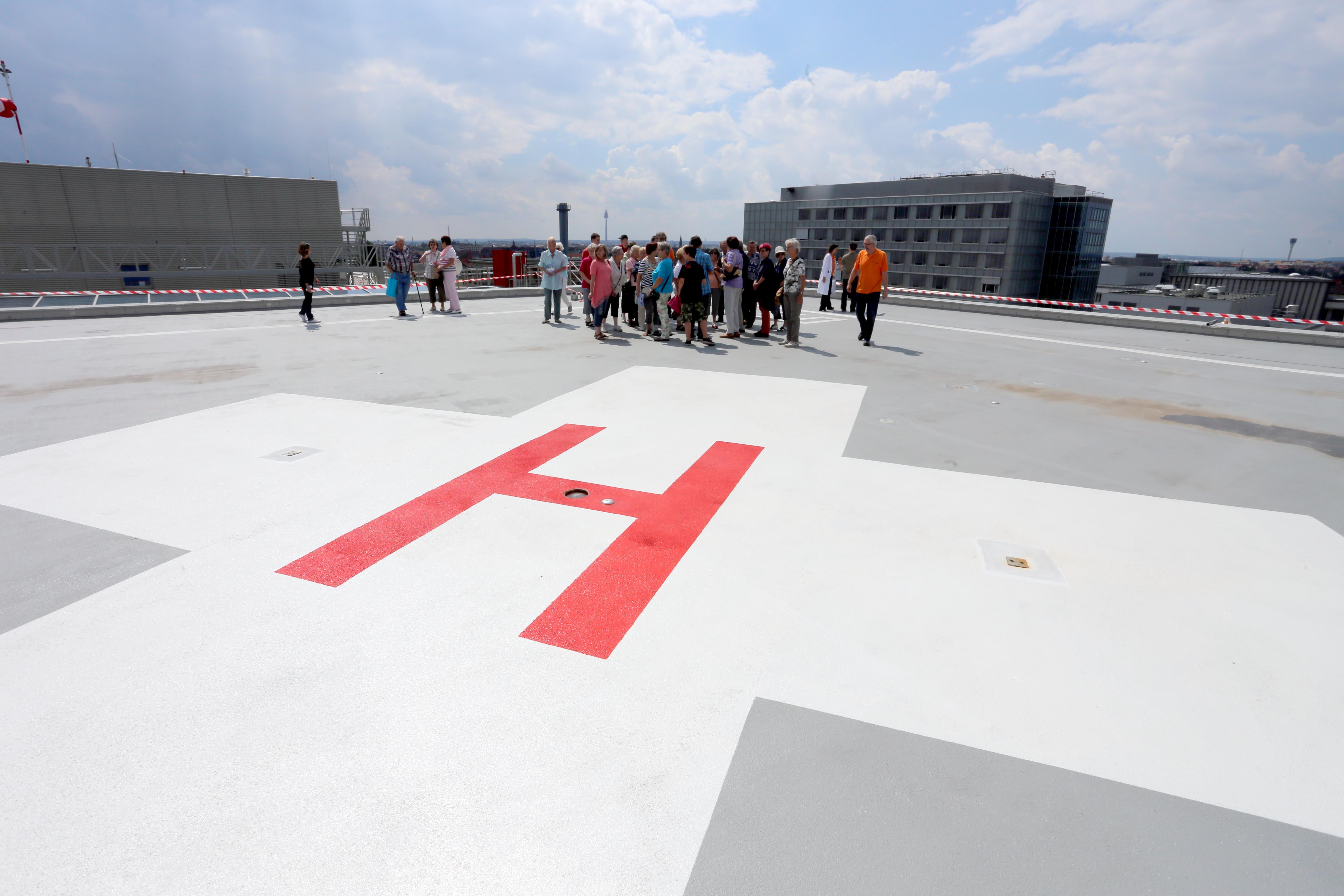 Klinikum Nord: Hoch hinaus und tief hinunter