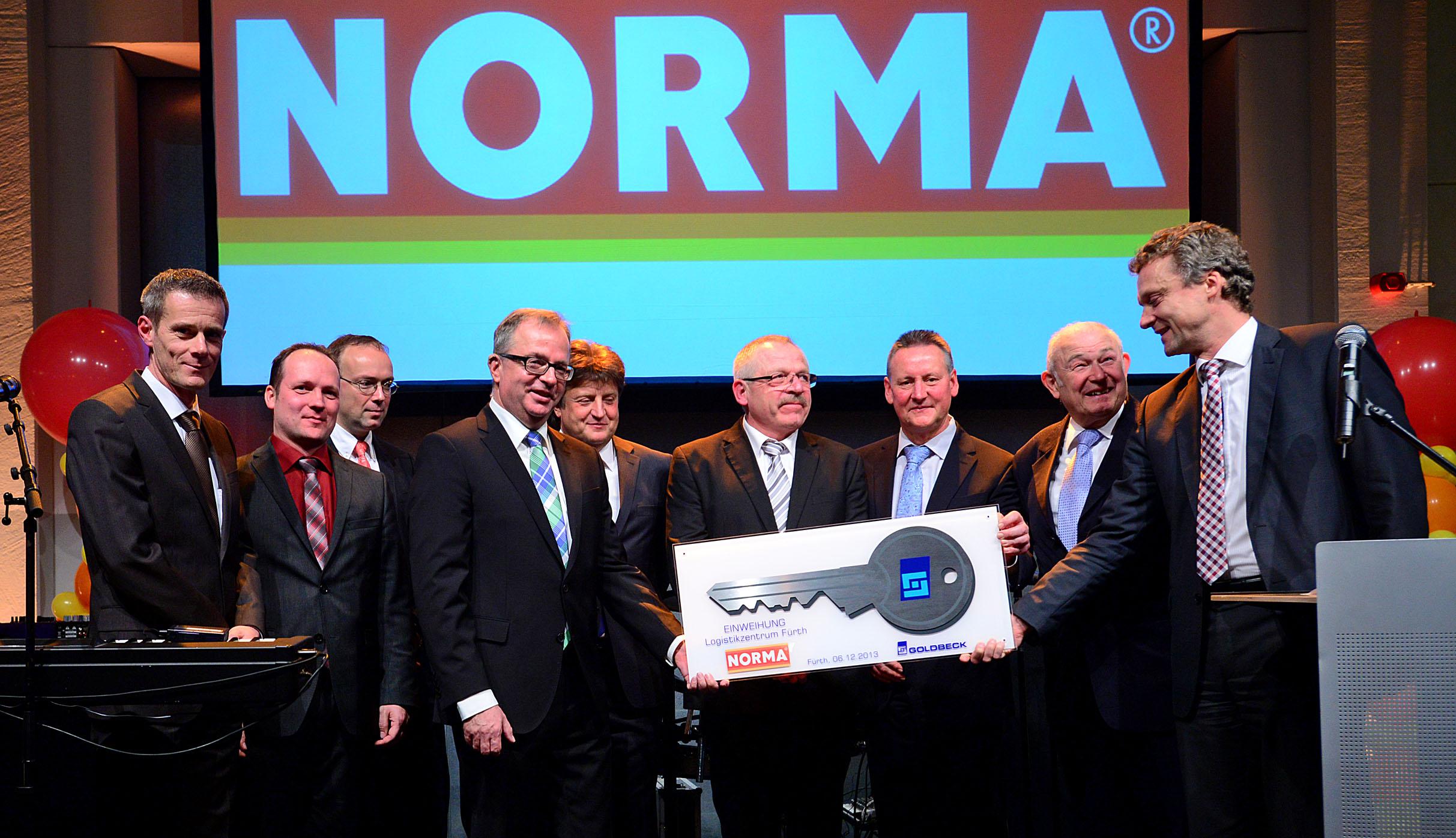 Riesiges Norma-Lager geht in Fürth in Betrieb