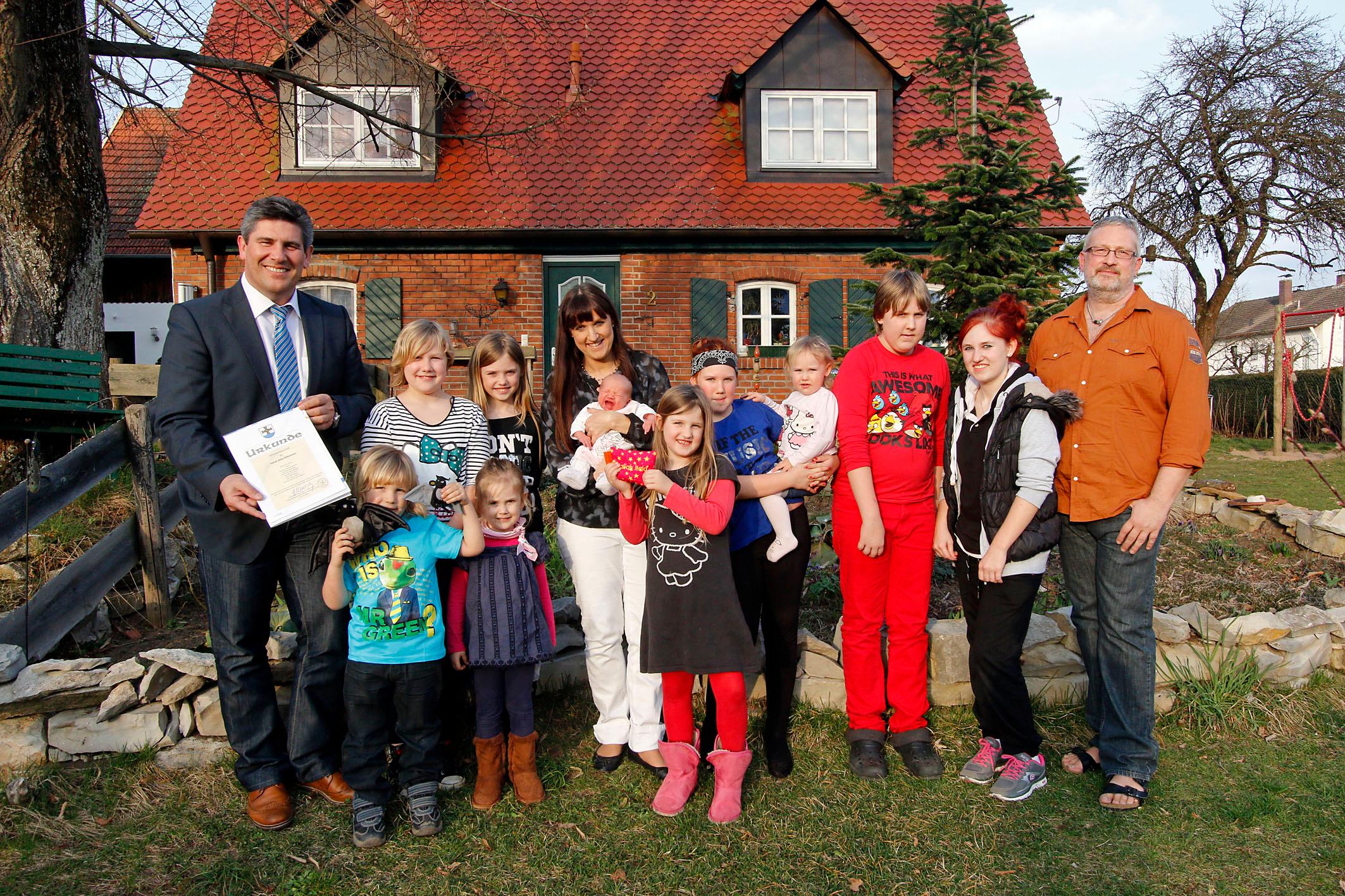 Starke Familie: Zwölfmal Kittsteiner