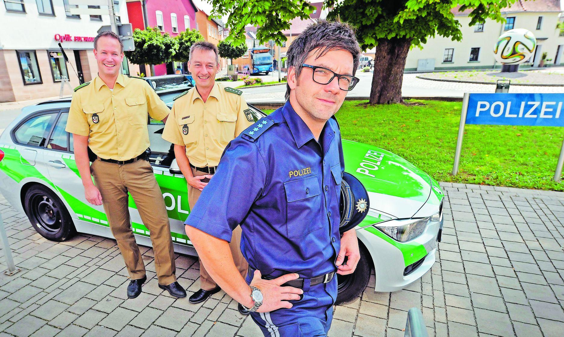 Neue Polizeiuniform in Herzogenaurach und Höchstadt