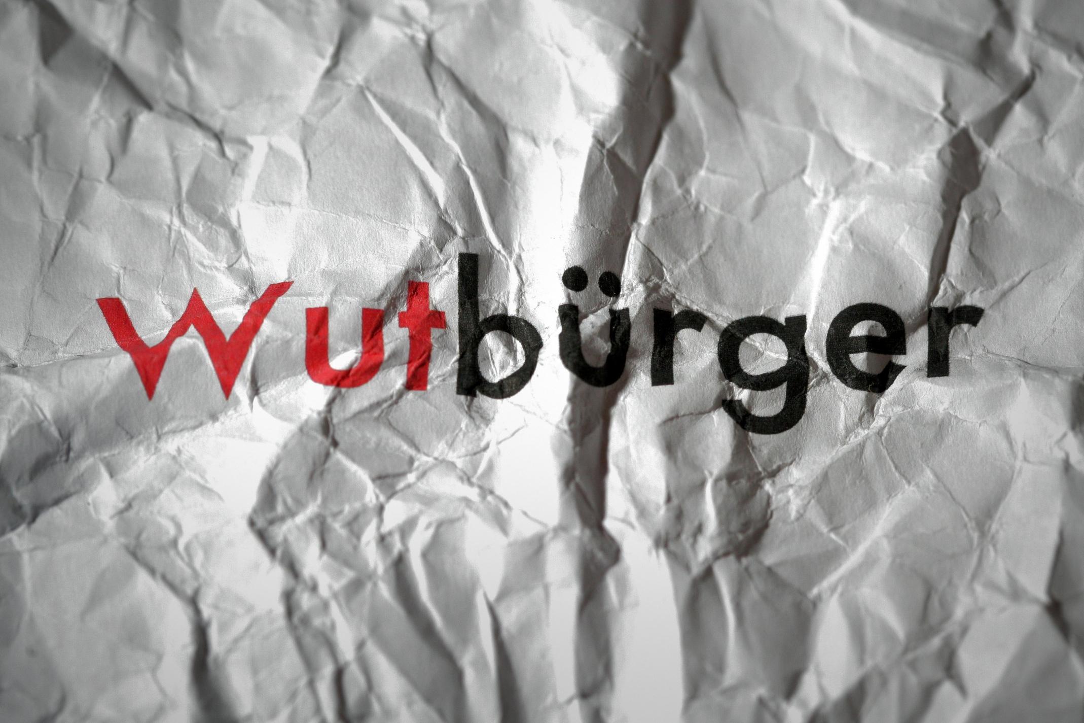"Wutbürger" ist das Wort des Jahres 2010