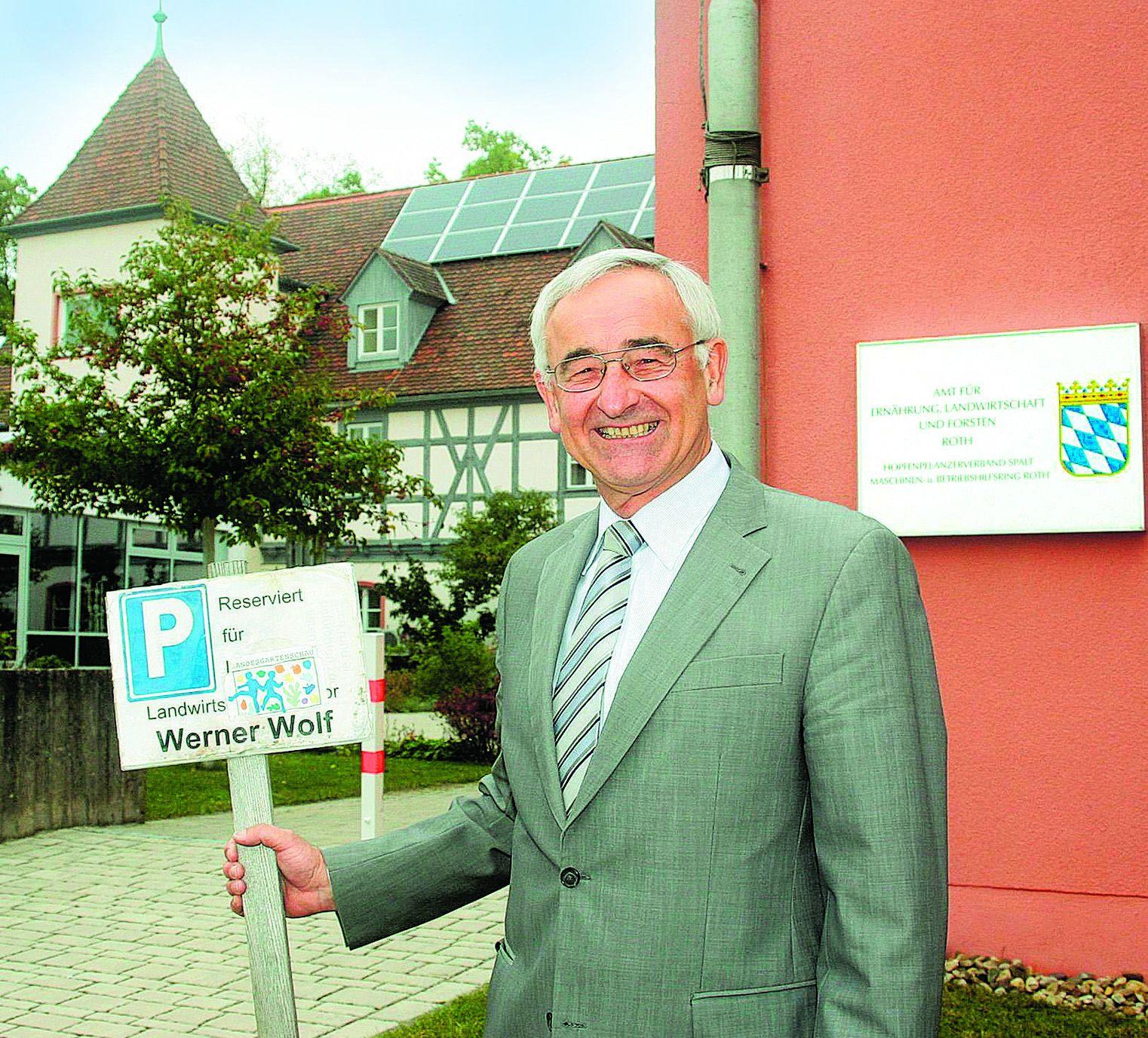 Werner Wolf und seine Passion für die Landwirtschaft