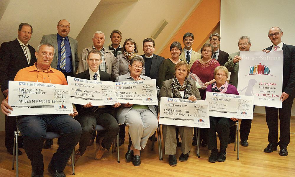 Bürgerstiftung spendete 4800 Euro