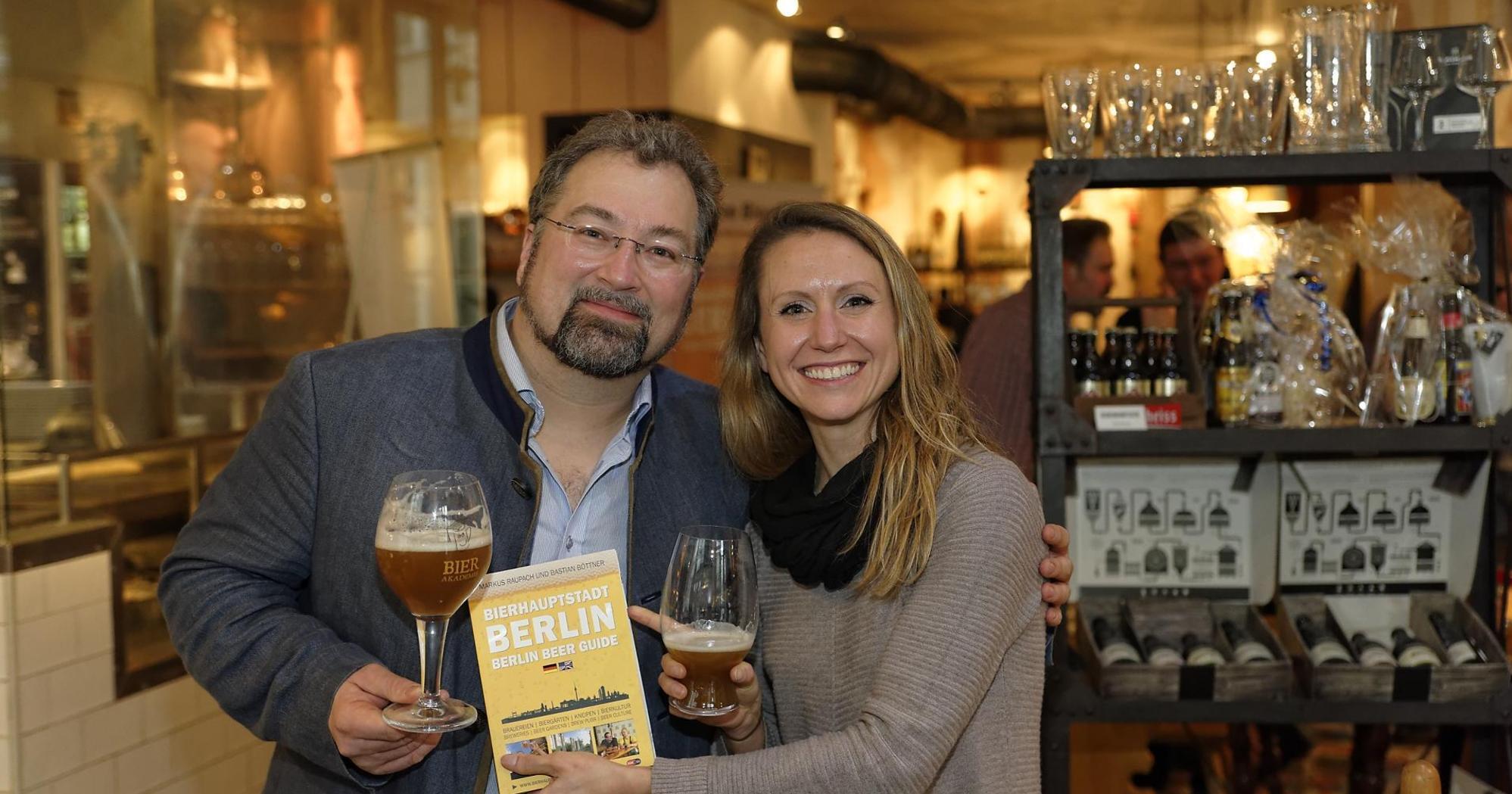 Franke als Bier-Missionar in Berlin