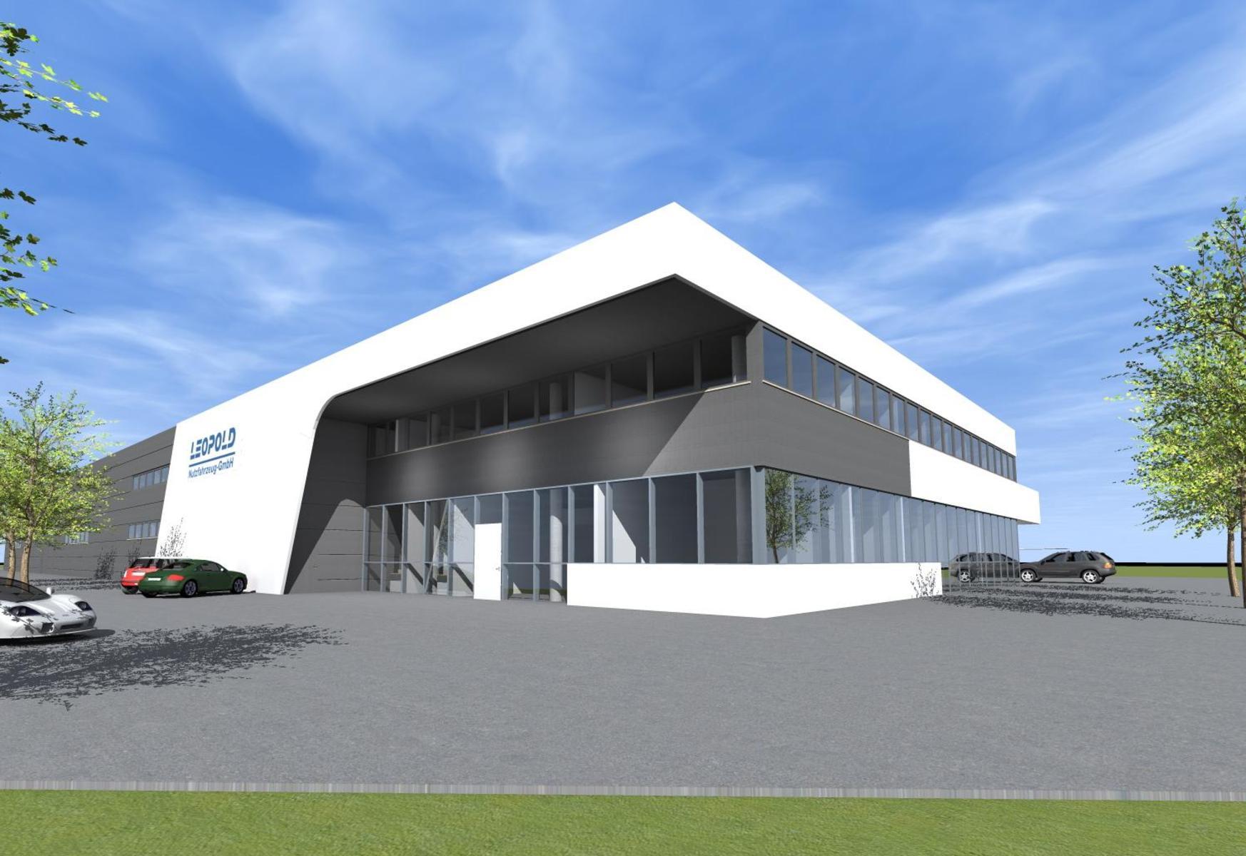 Neue Firmengebäude im Forchheimer Süden