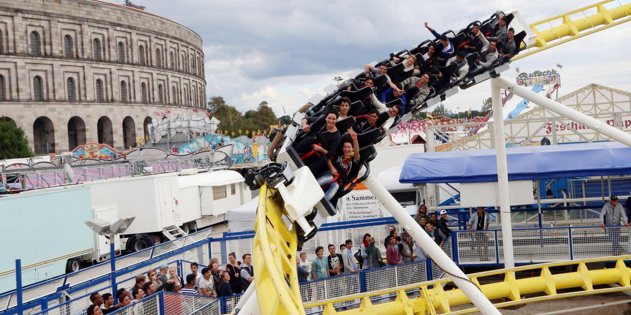 Das erste Mal auf dem Rummel