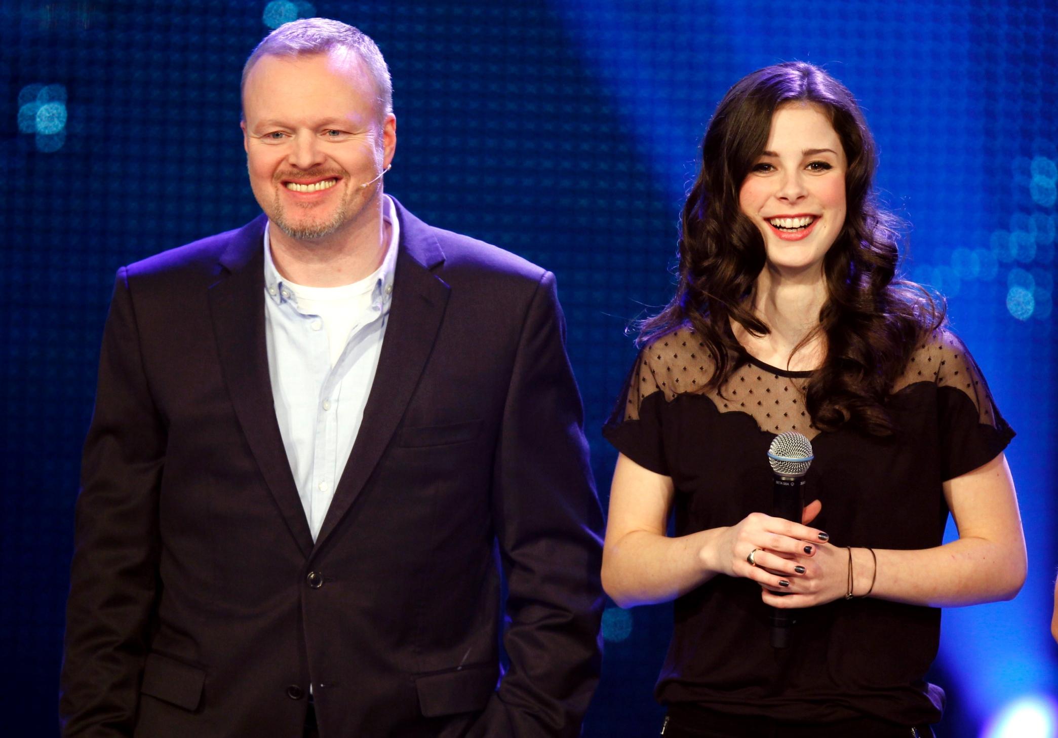 Lena ohne Mentor auf der Bühne