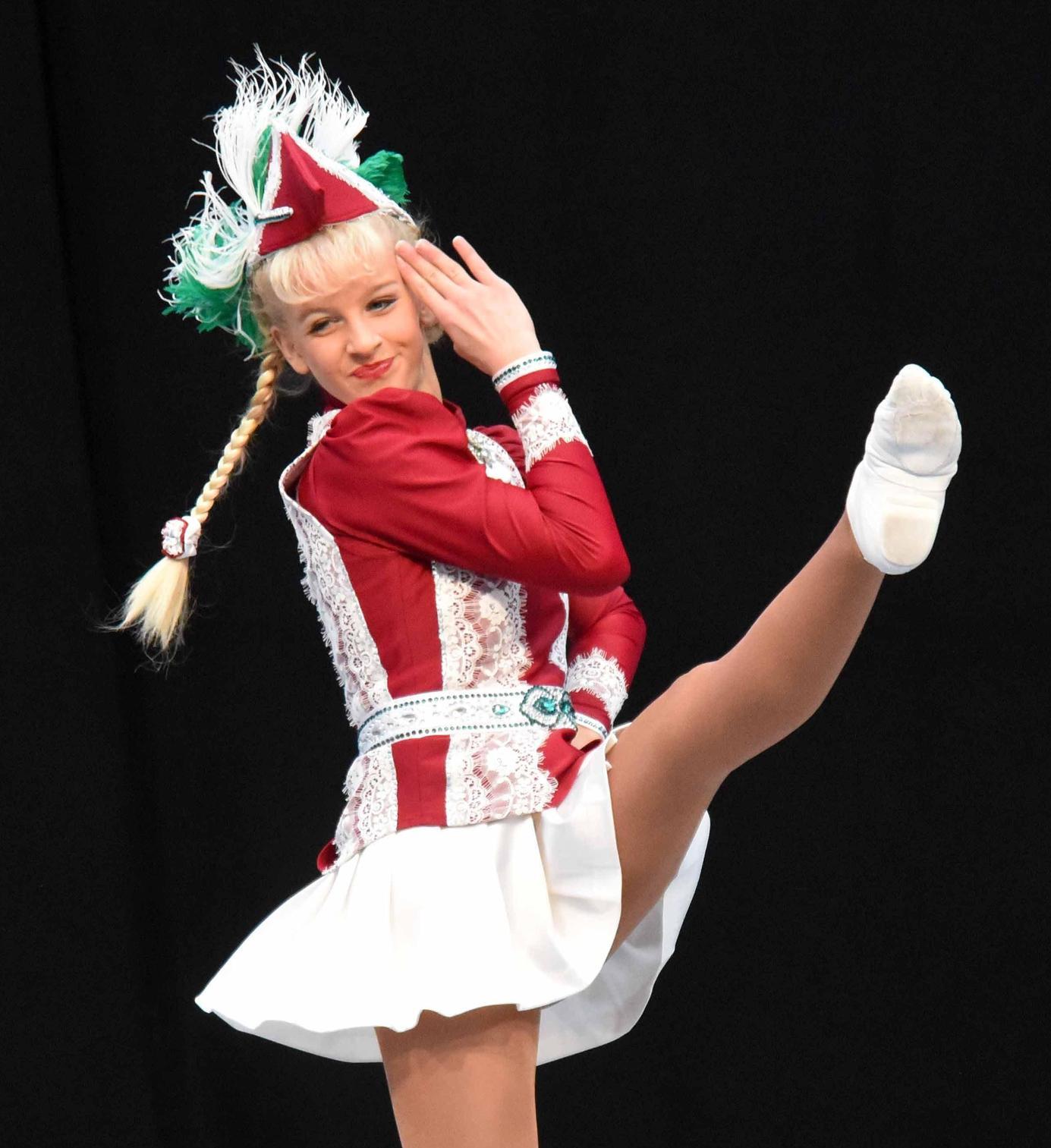 Tanzmariechen Liana Wolf gewann in Roth mit großem Abstand | Nordbayern