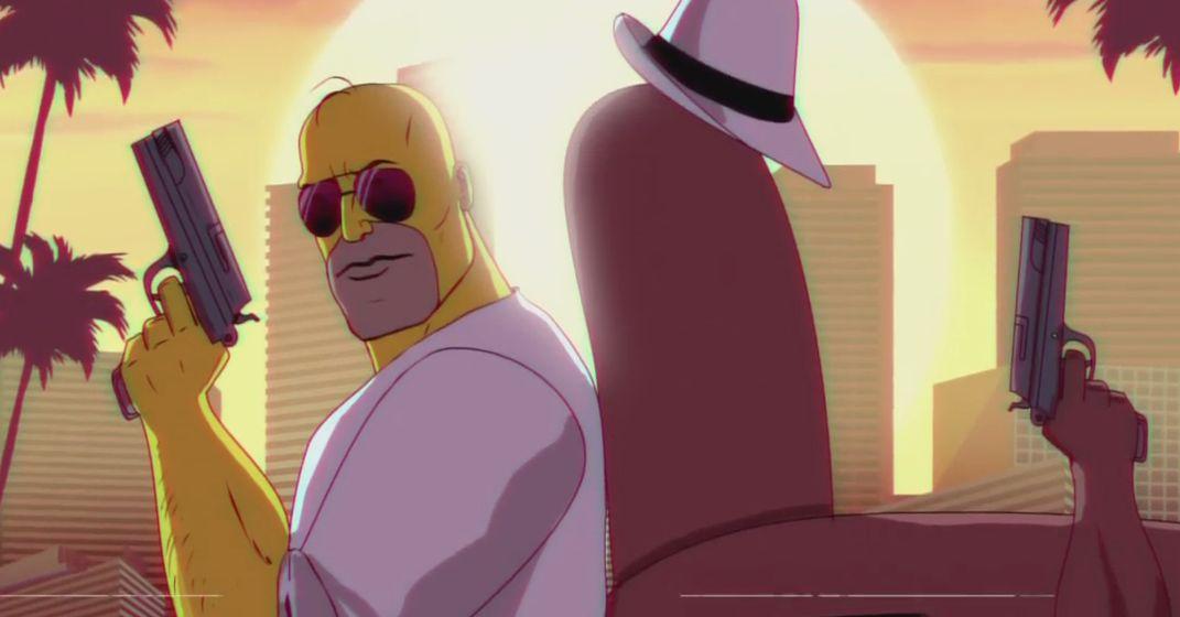 Homer als LA-Z Rider: Couch Gag der Simpsons geht viral