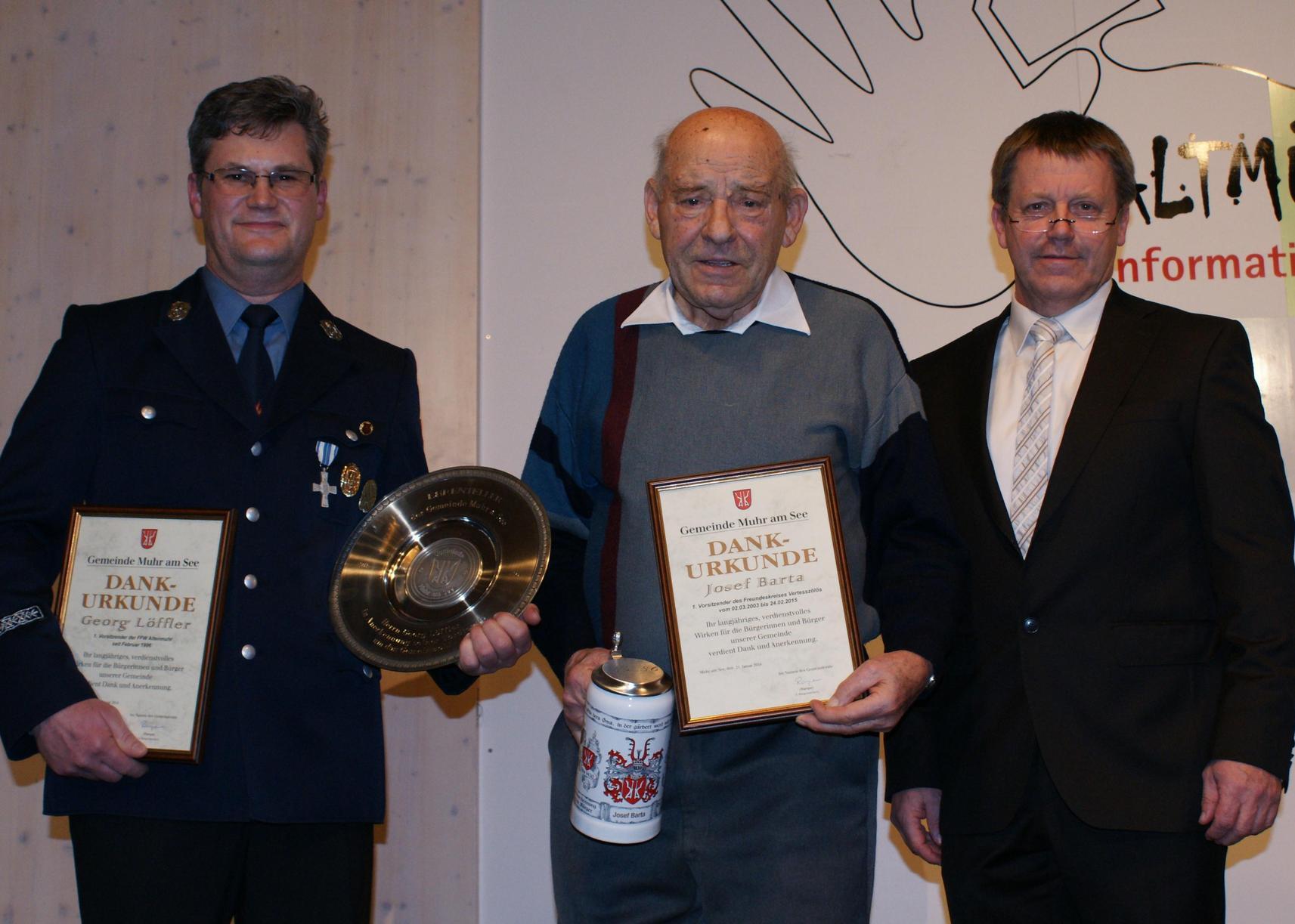 Engagierte Muhrer Bürger ausgezeichnet