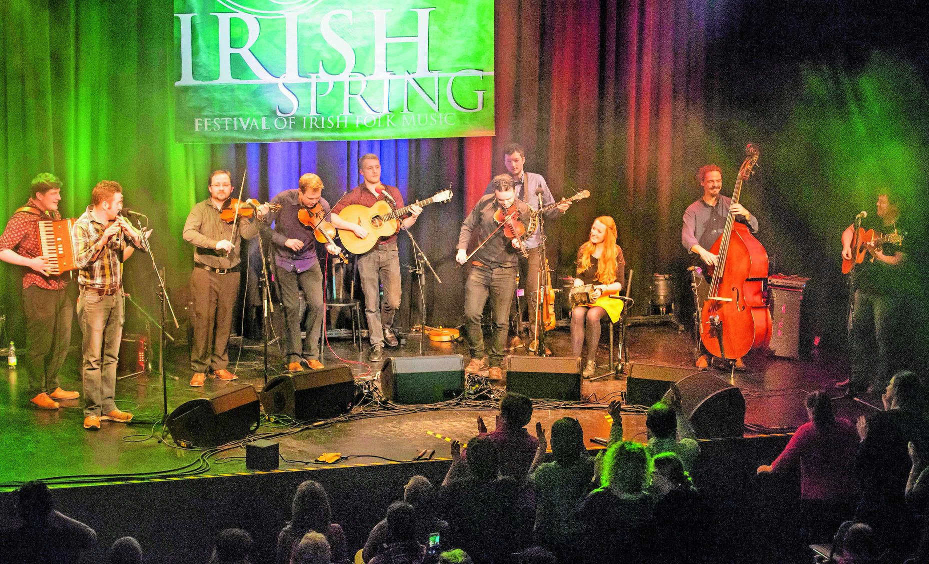 Irish Spring Festvial begeistert in Kulturfabrik