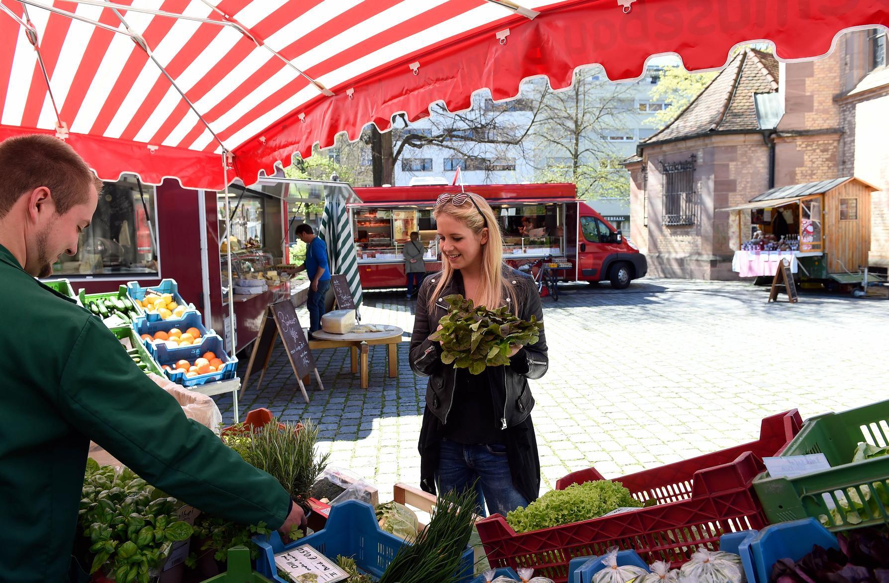 Wochenmarkt am Hauptmarkt braucht eine Schönheitskur