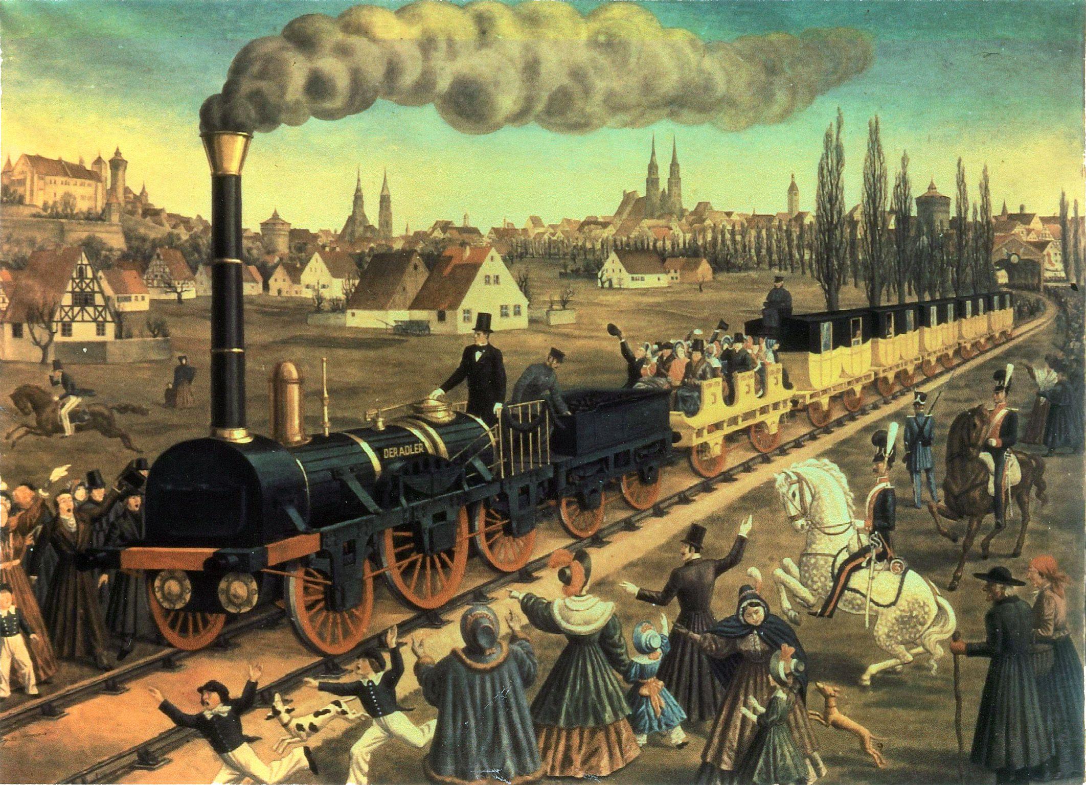 „Adler“ schrieb auf sechs Kilometern Geschichte | Nordbayern