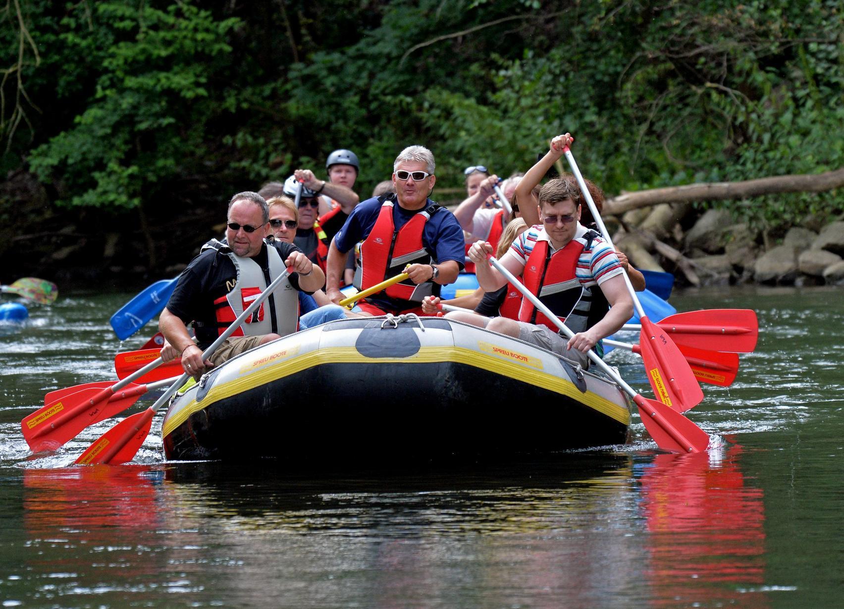 Mit dem Kanu auf Spritztour auf der Pegnitz