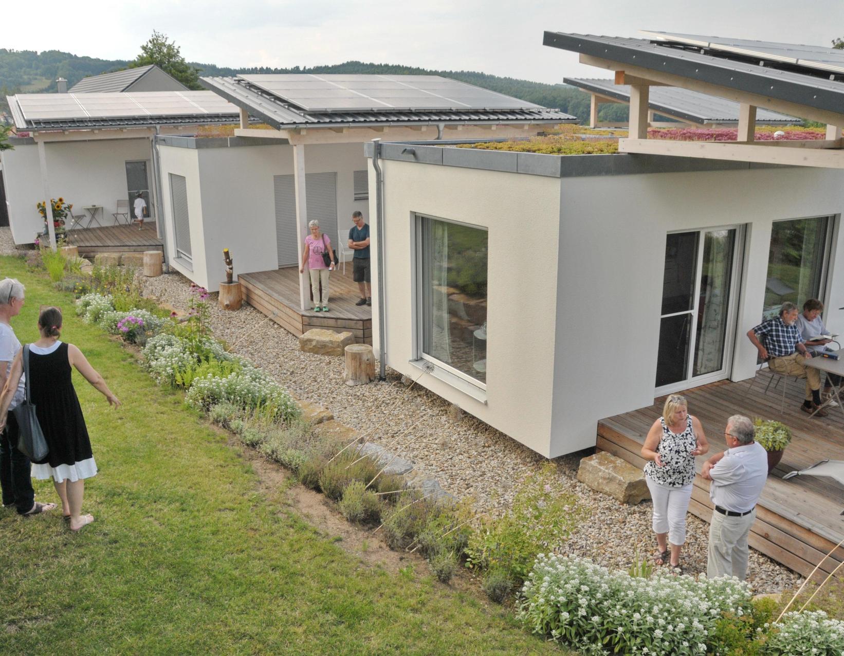 Vorbild in Ermreuth: Energiesparende Ferienhäuser