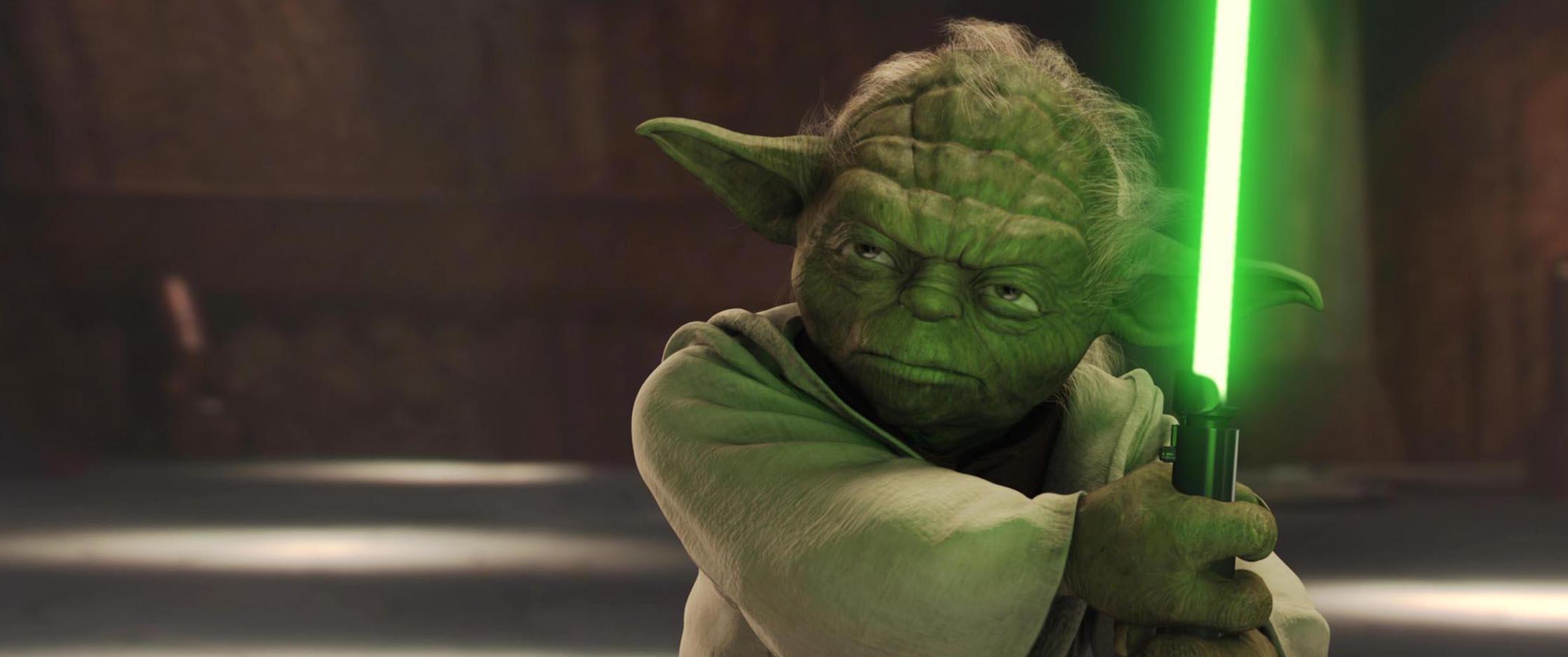 Viel zu lernen du noch hast, junger Padawan