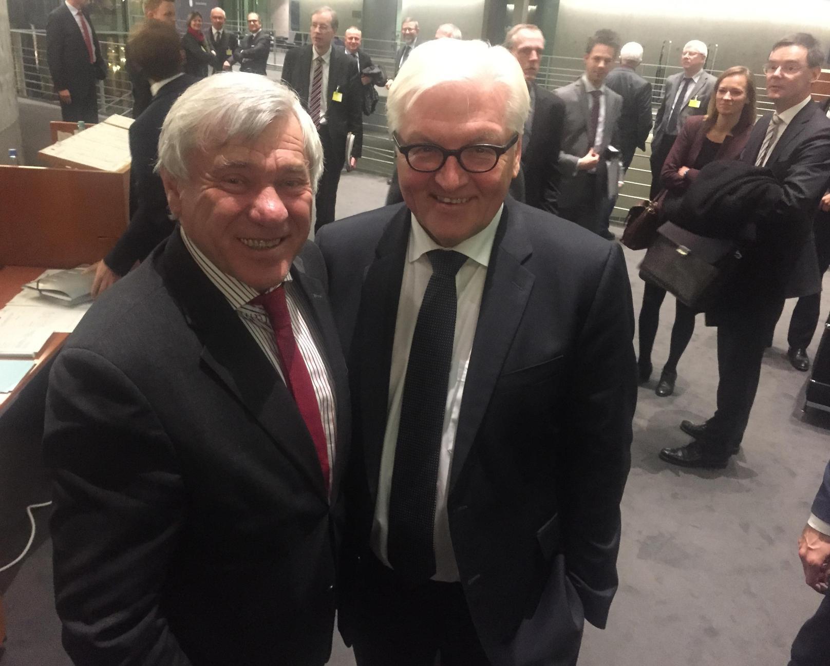 Alois Karl spricht sich für Steinmeier aus