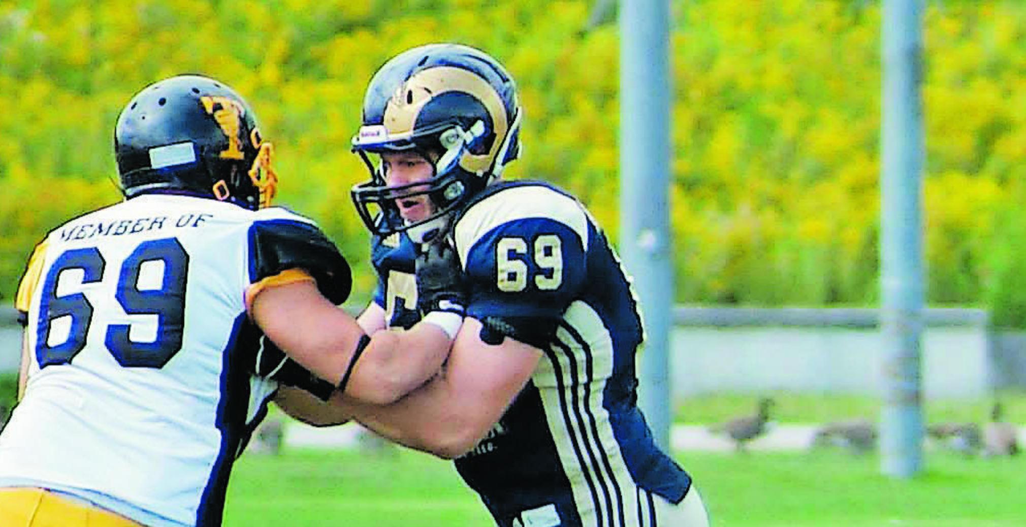 "Krasses Gefühl": Ein Erlanger im German Bowl