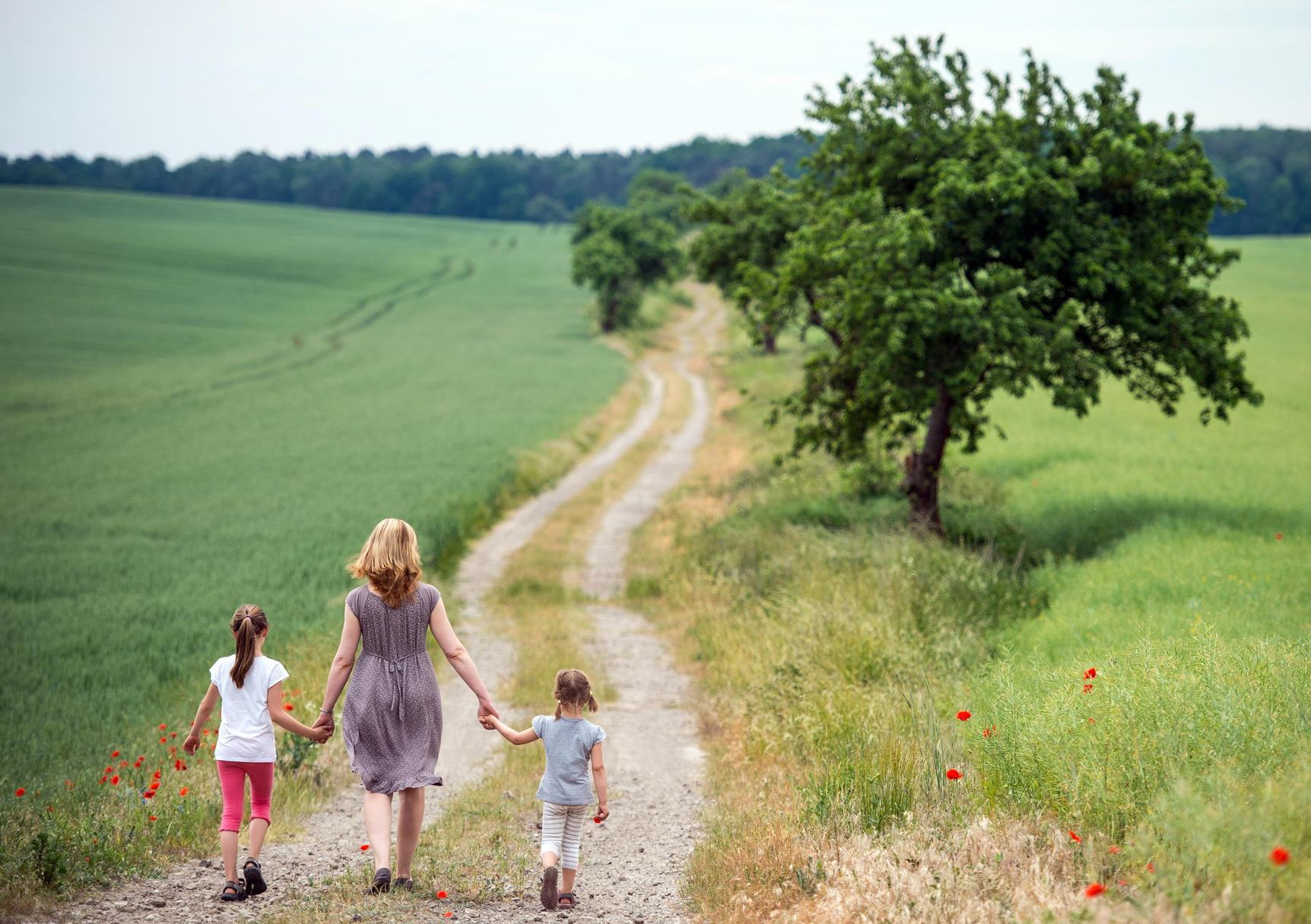Ein Leben alleine mit Kind ist kein Spaziergang