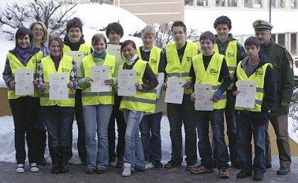 Neue gelbe Lotsen in Gößweinstein