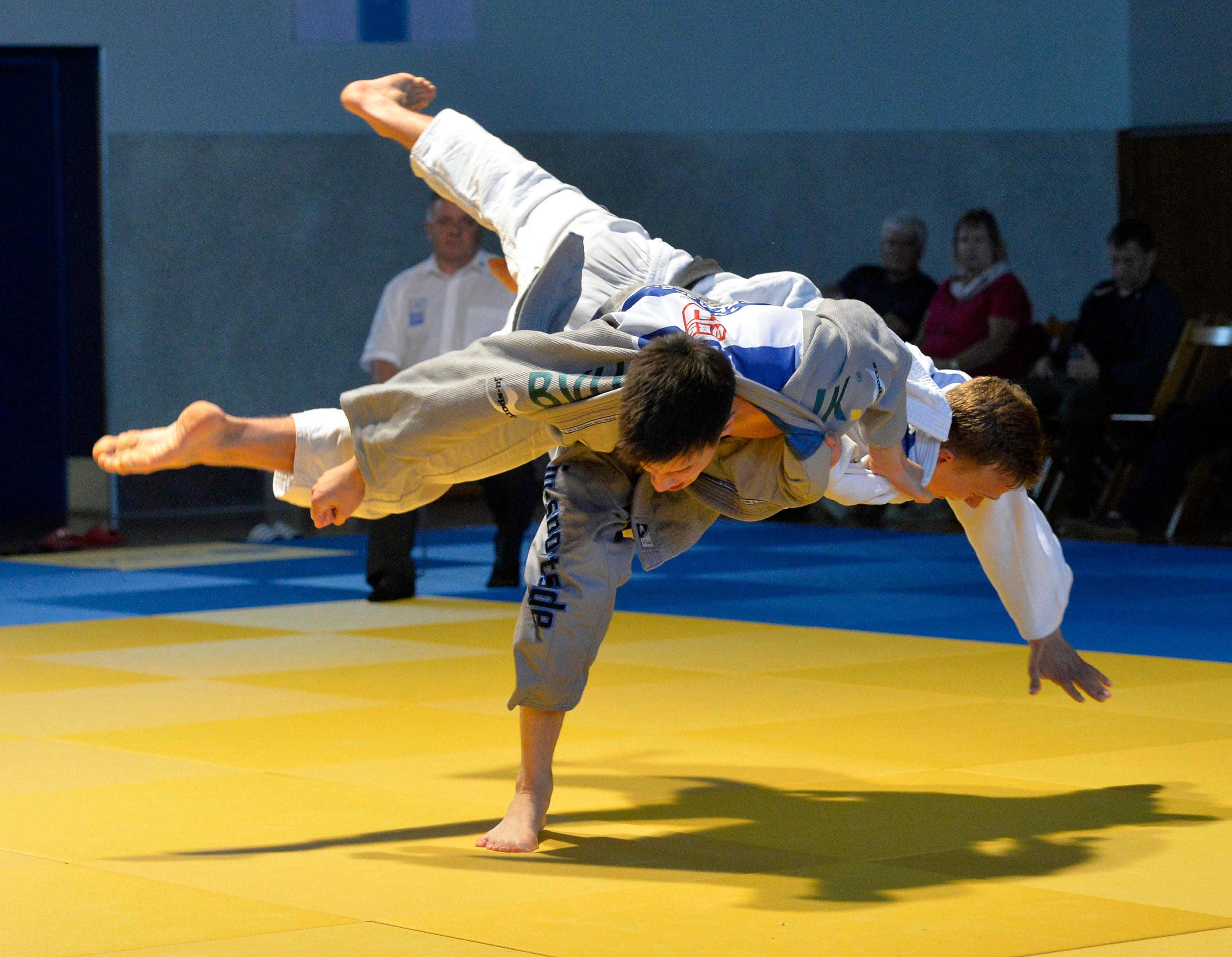 Kraftpakete auf der Matte: Judo in Erlangen