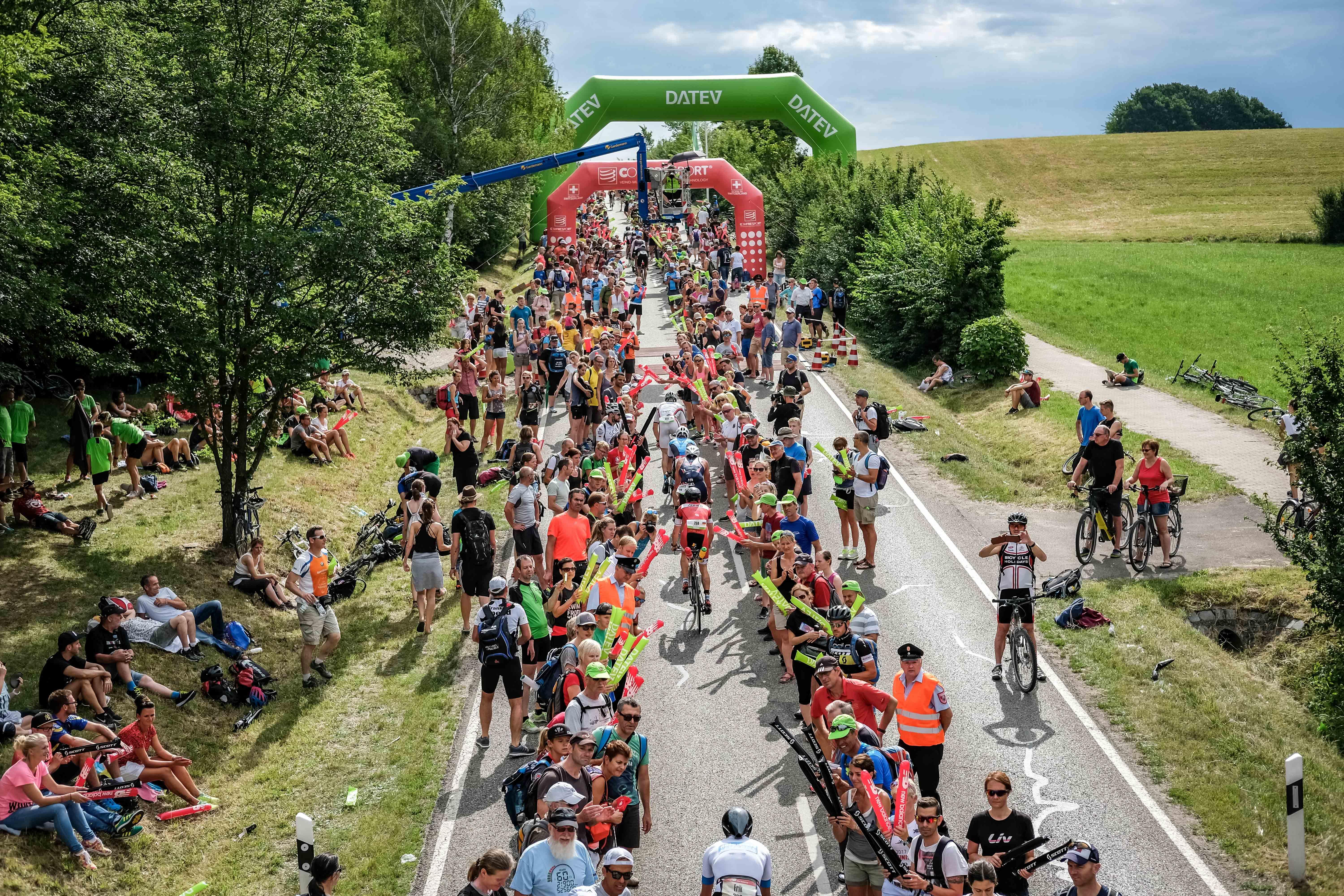 Roth im Triathlonfieber: Der Datev Challenge in Bildern