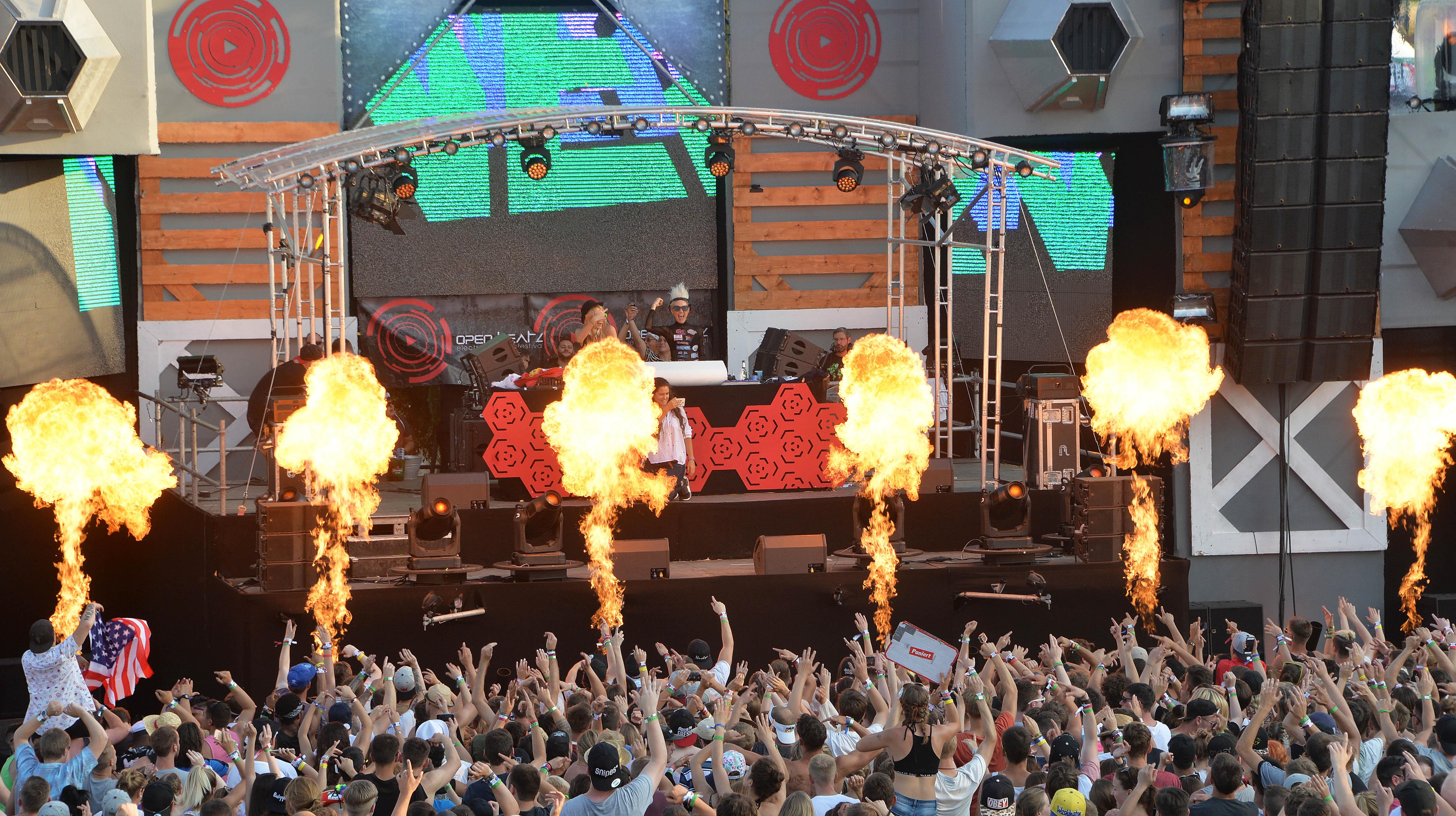 Das Open Beatz-Festival gibt Gas