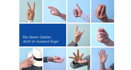 Diese Gesten können schiefgehen!