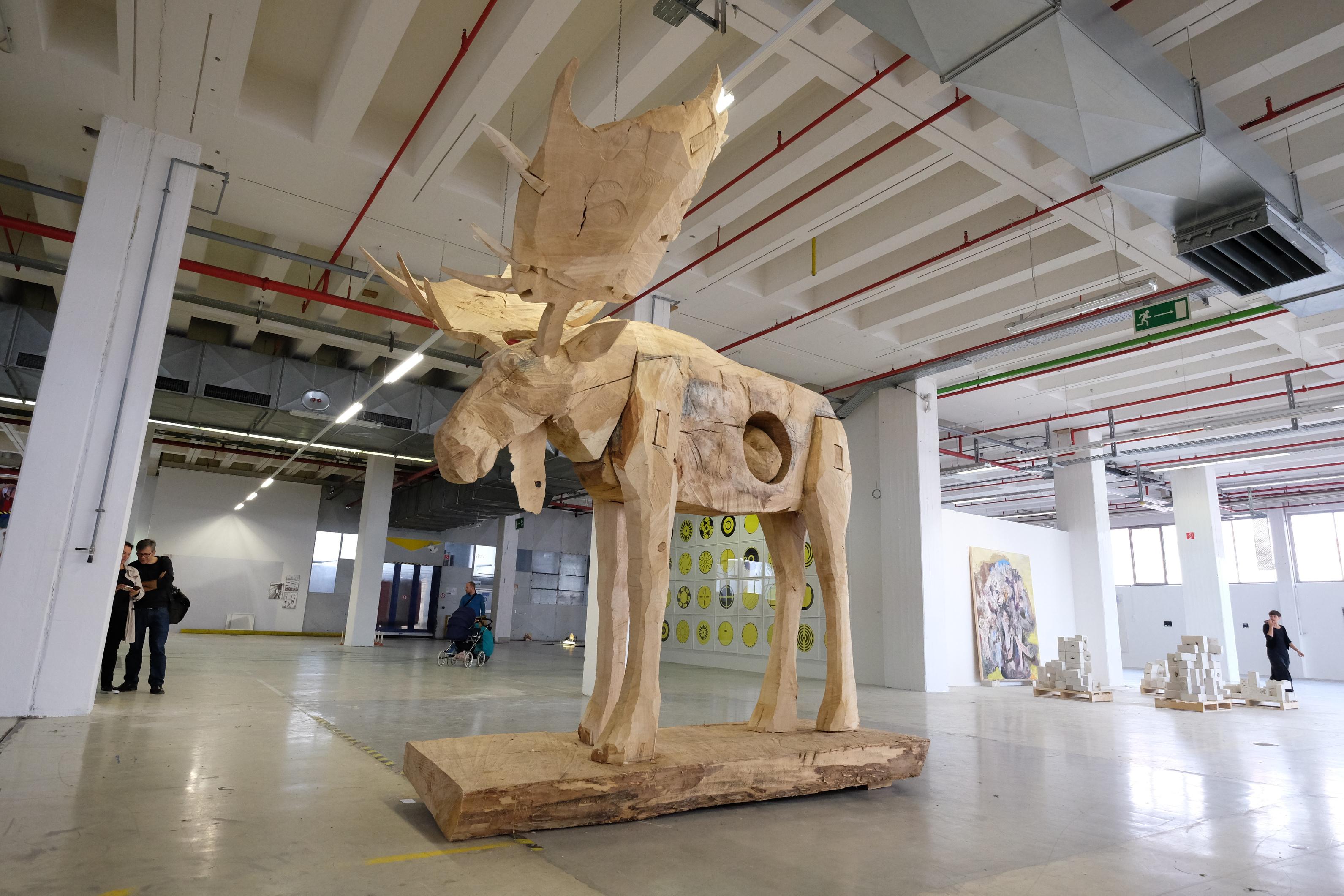 "Offen Auf AEG" in Nürnberg: Große Kunst in großen Hallen