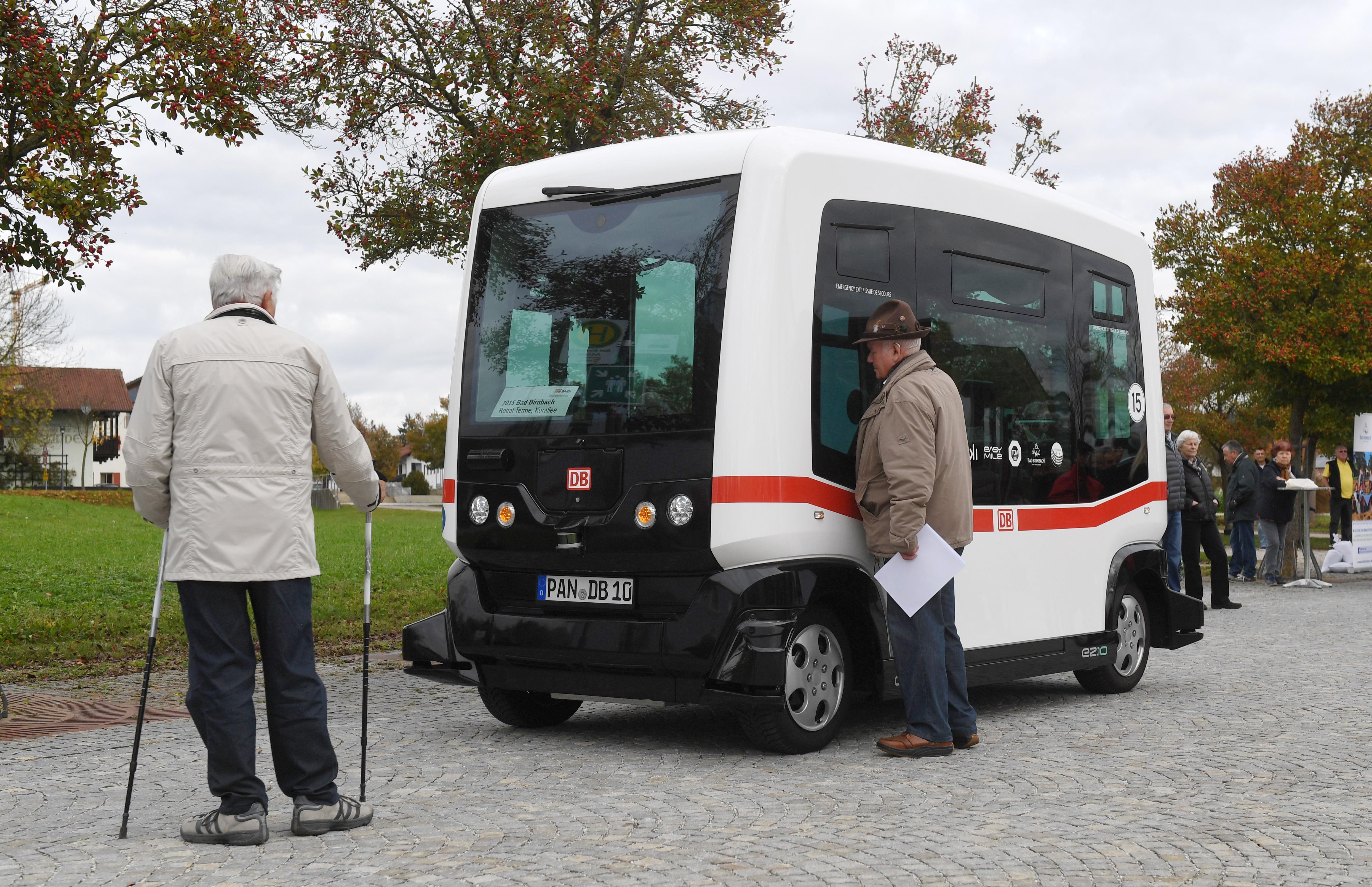 Premiere: Das ist Bayerns erster autonomer Linienbus