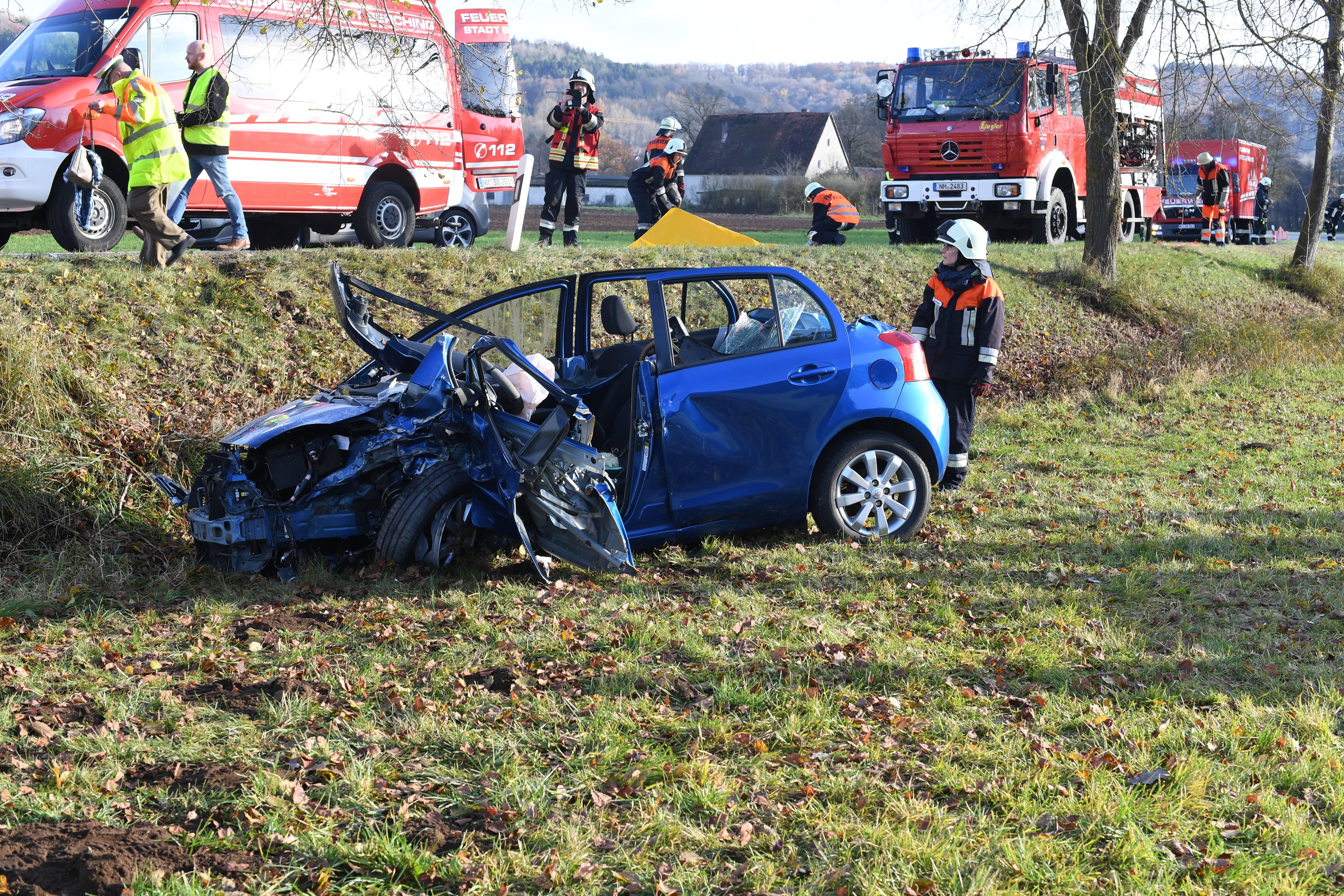Schwerer Unfall bei Mühlhausen