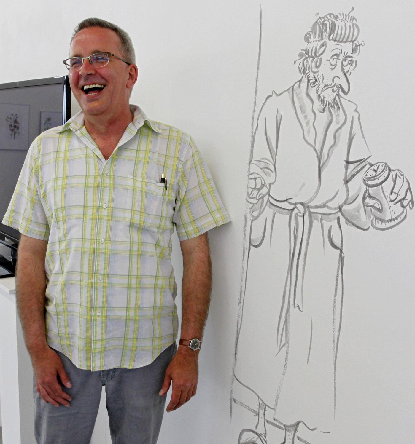 Abschied vom Cartoonisten Gerd Bauer